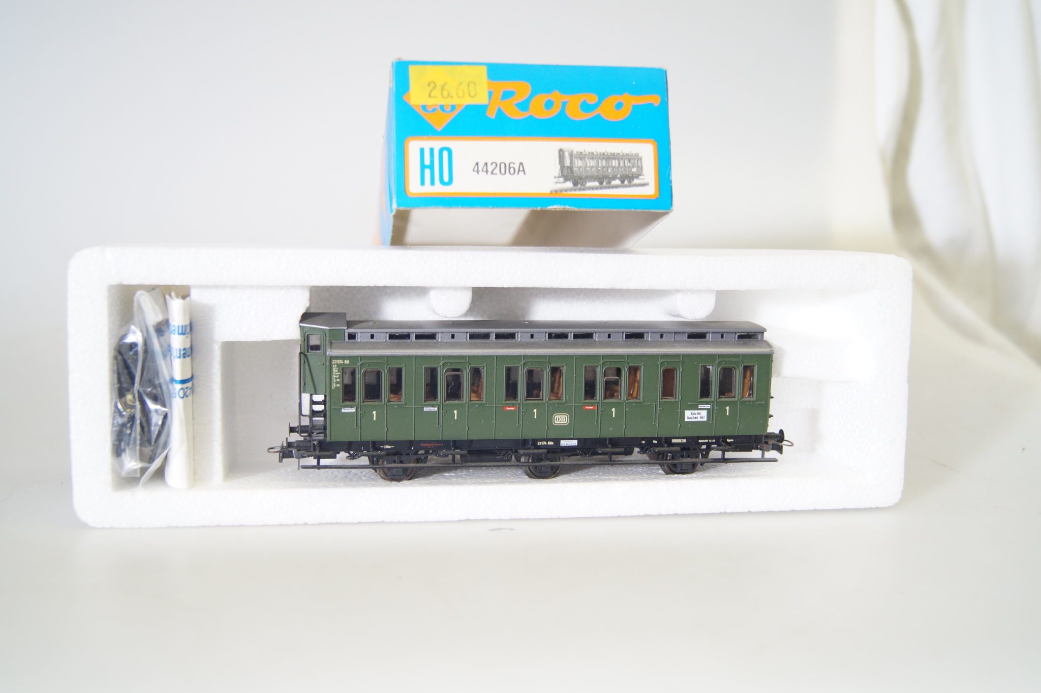 H0 Roco 44206A/44503 Abteilwagen 1.Kl. DRG, neuw./ovp - gearontologist