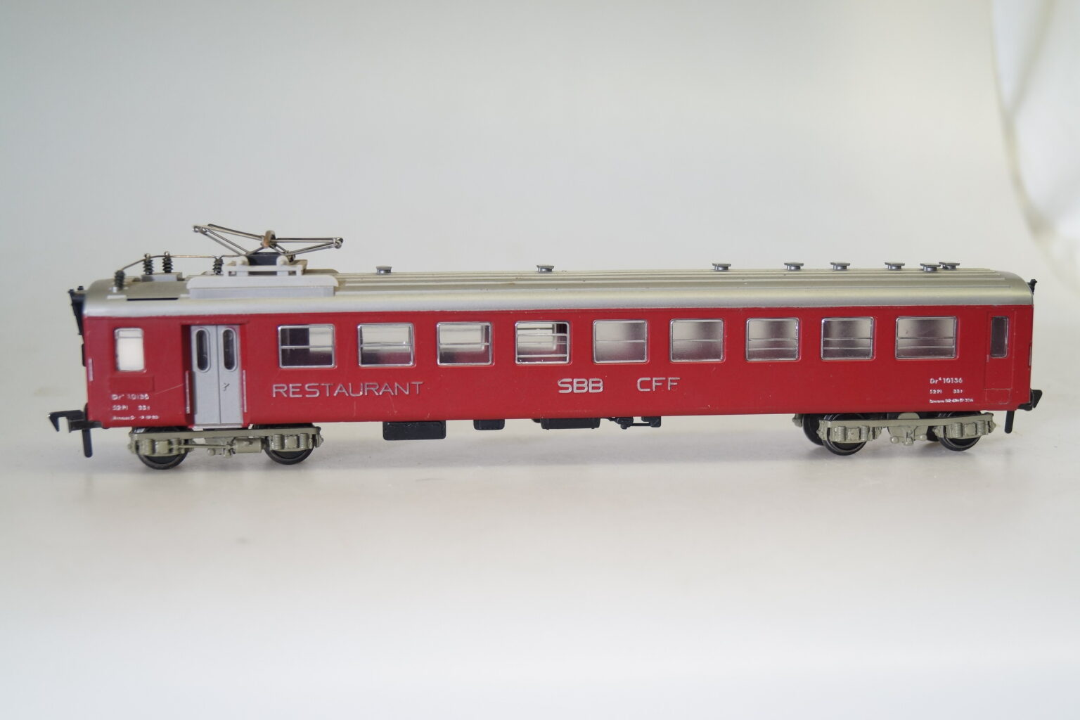 H0: Fleischmann 1418 Restaurant-Wagen SBB, BEL. - gearontologist