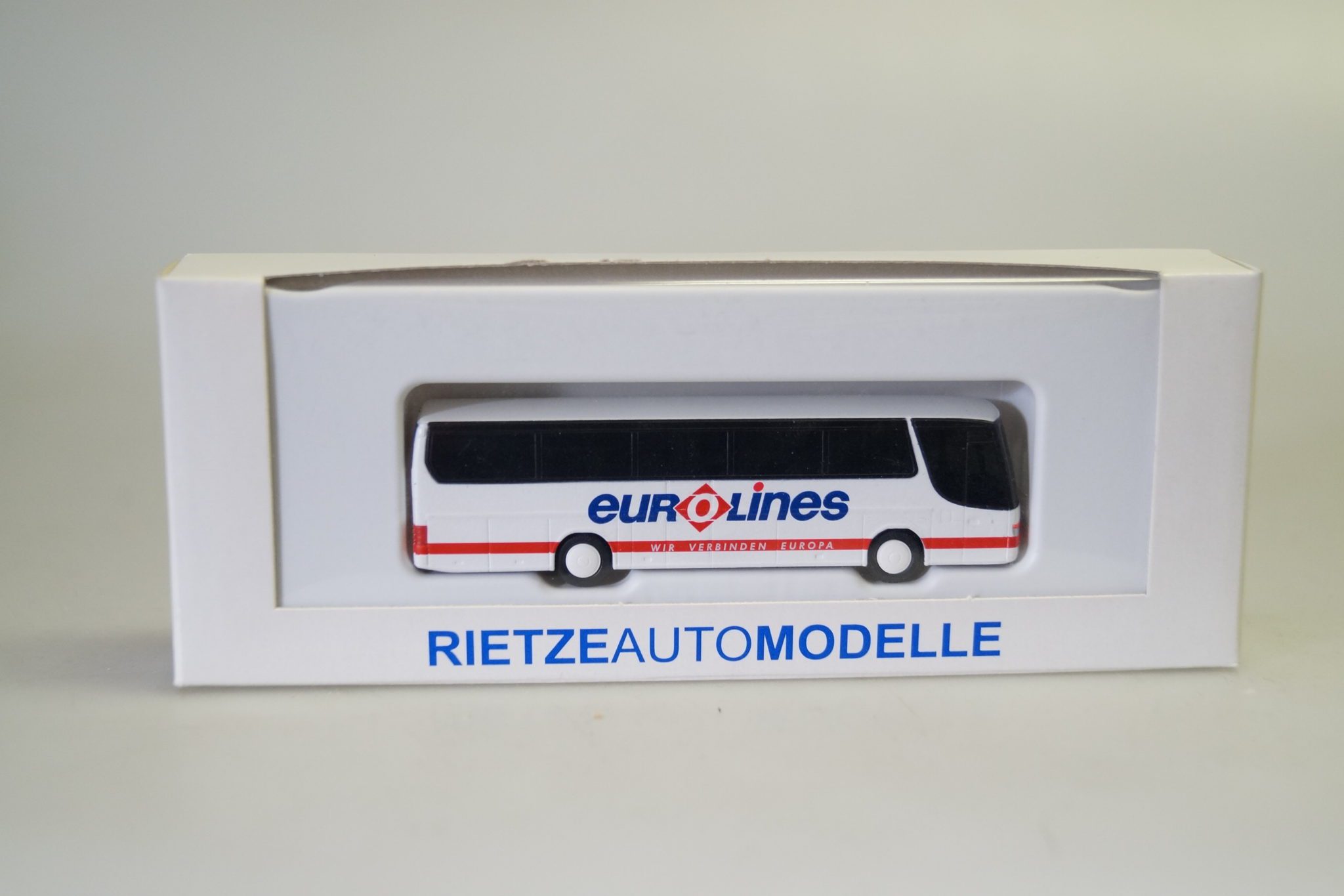 Spur N: Rietze 16084 Setra Reisebus eurolines, neuw./ovp – gearontologist