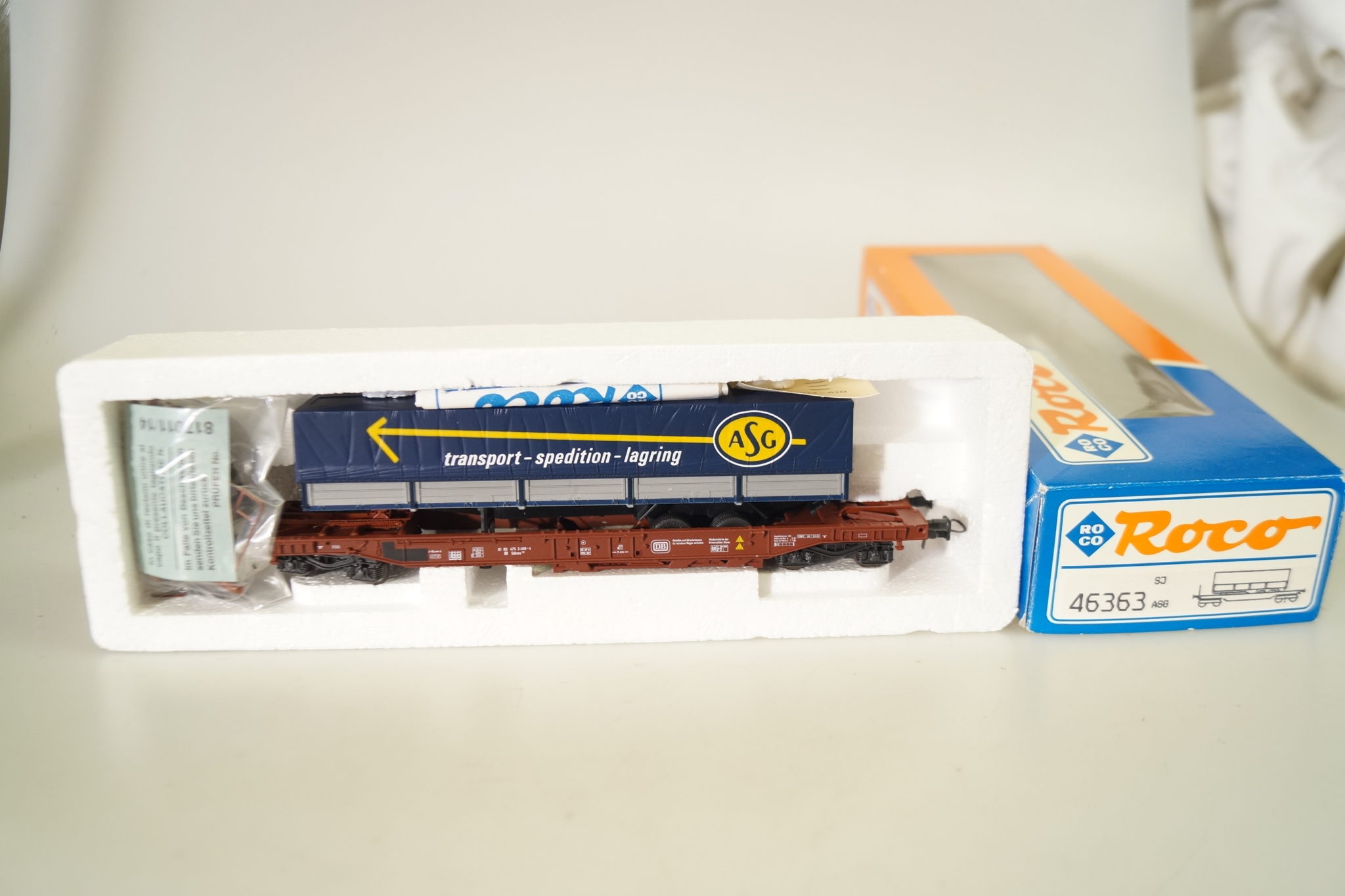 ROCO H0 46363: TASCHENWAGEN "ASG”, neuw./ovp - gearontologist