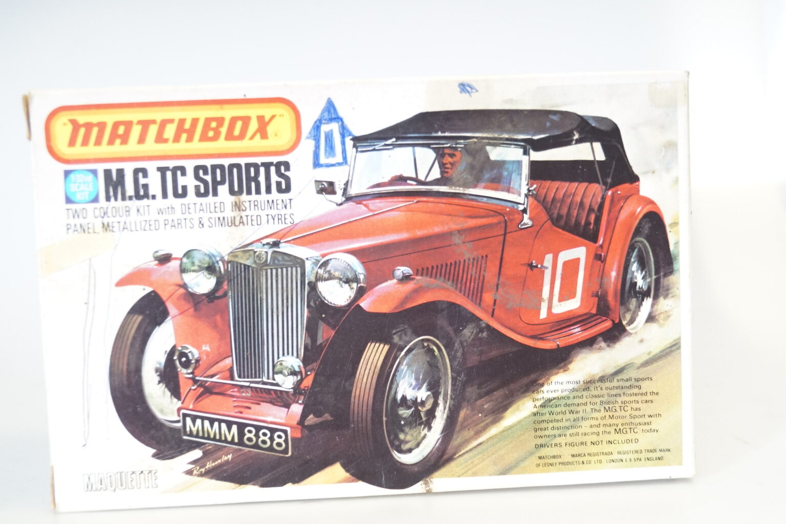 1:32 Matchbox PK-306 Bausatz MG TC Sports, neuw./ovp - gearontologist
