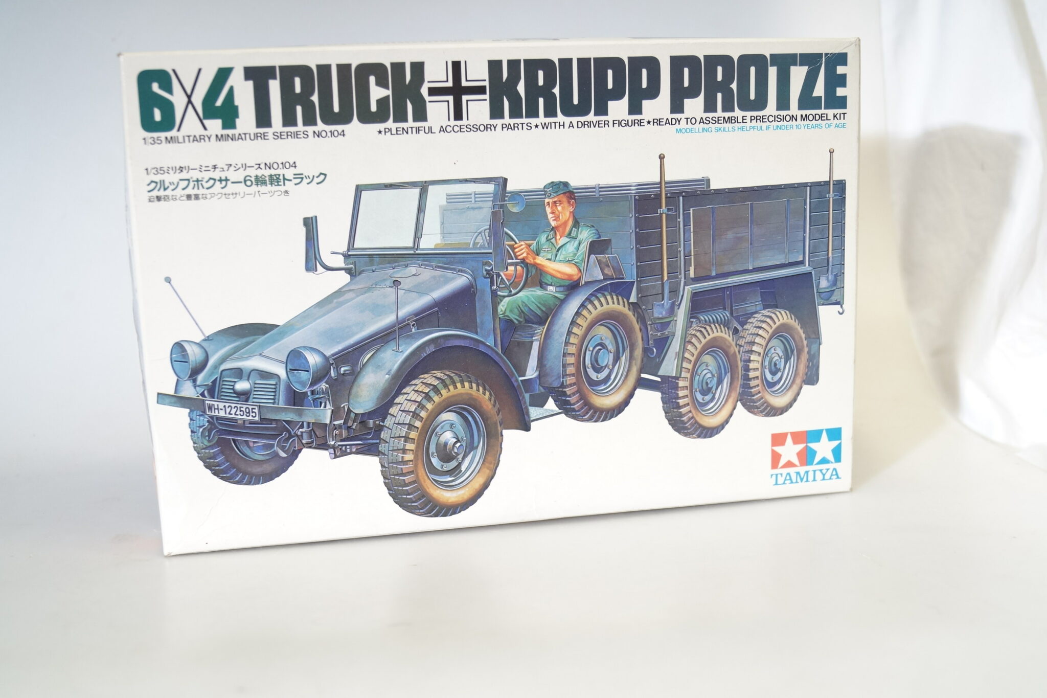 1:35 Tamiya 35104 6×4 Krupp Protze, neuw./ovp – gearontologist