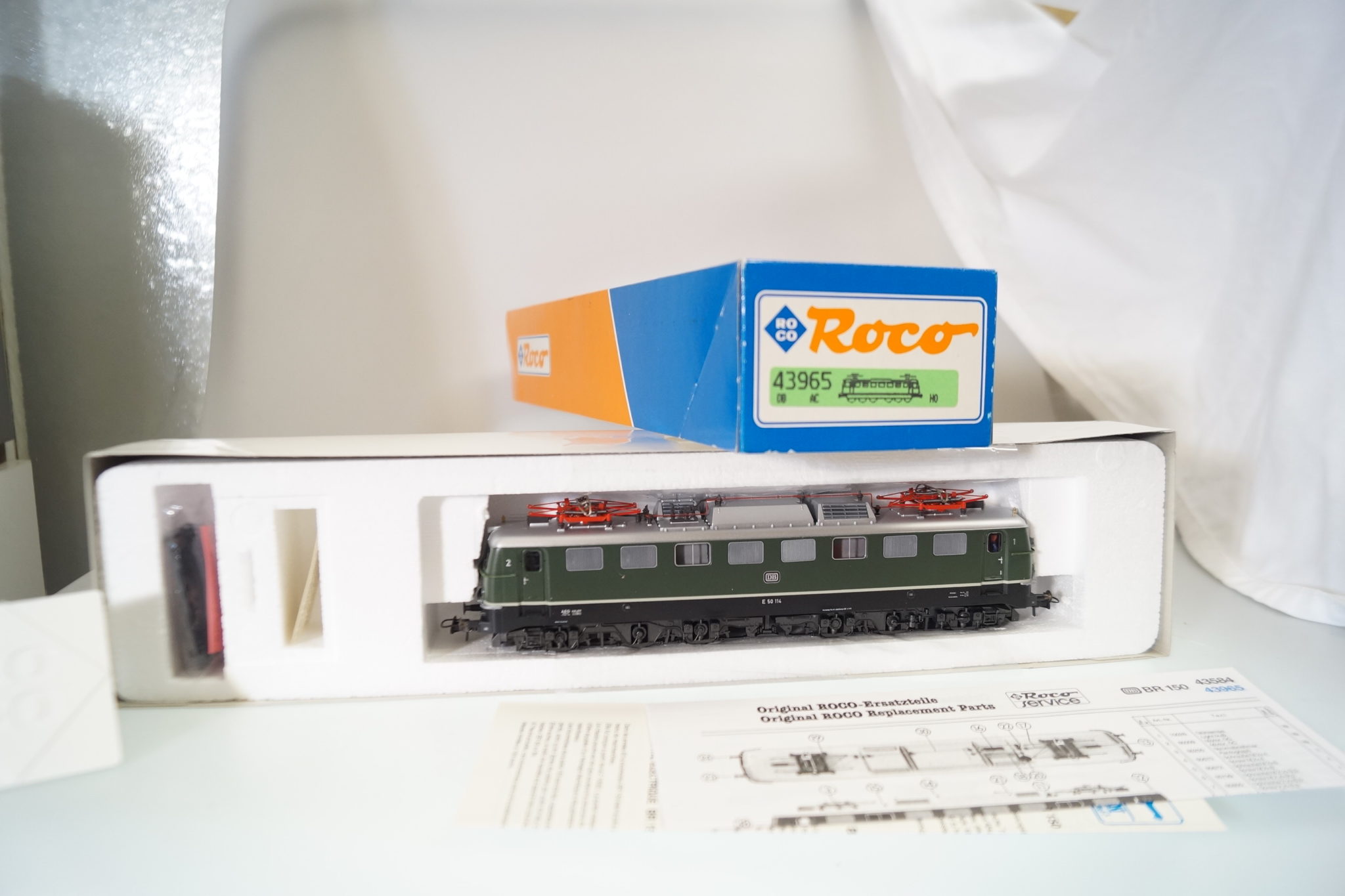 1:87 Roco AC! 43965 E-Lok E 50 114, neuw./OVP - gearontologist