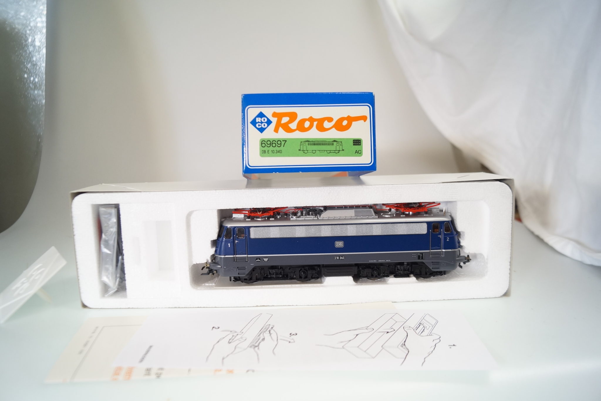 1:87 Roco AC! 69697 E-Lok E 10 340, neuw./OVP - gearontologist
