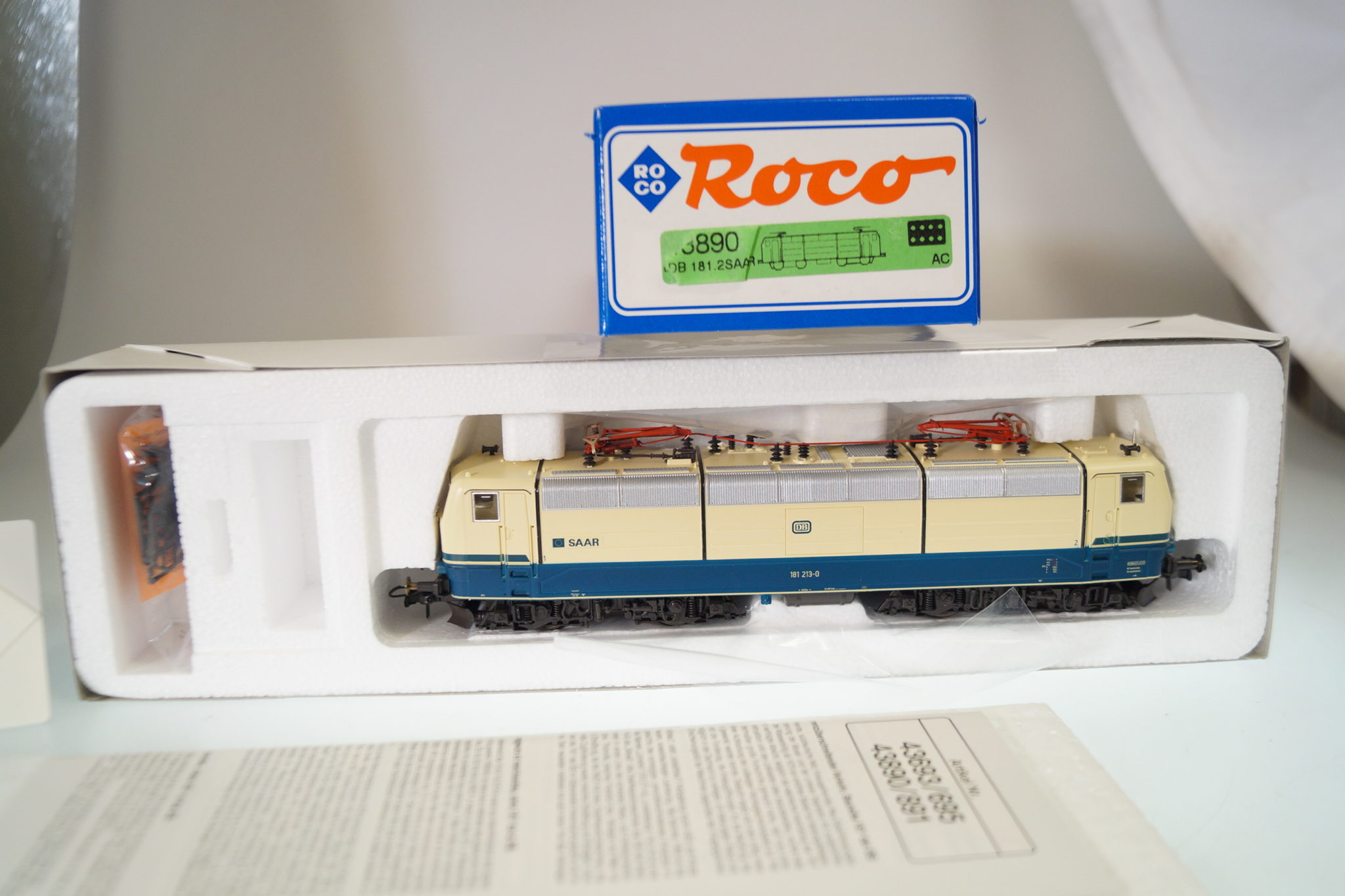 1:87 Roco AC! 43890 E-Lok BR 181 SAAR, neuw./ovp - gearontologist
