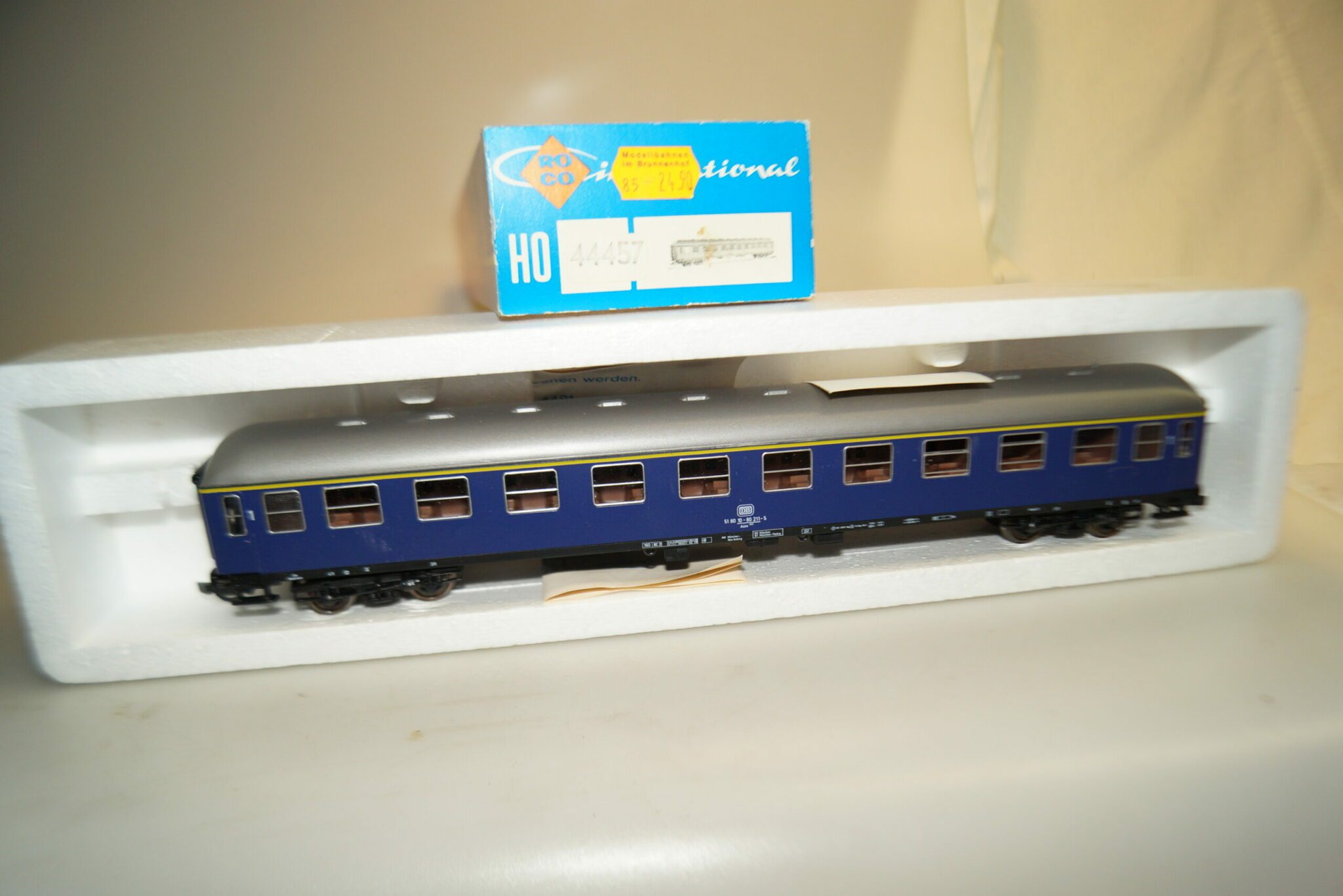 Spur H0 Roco 4296/44457 Schnellzugwagen Aüm 203, TOP/OVP/KK ...