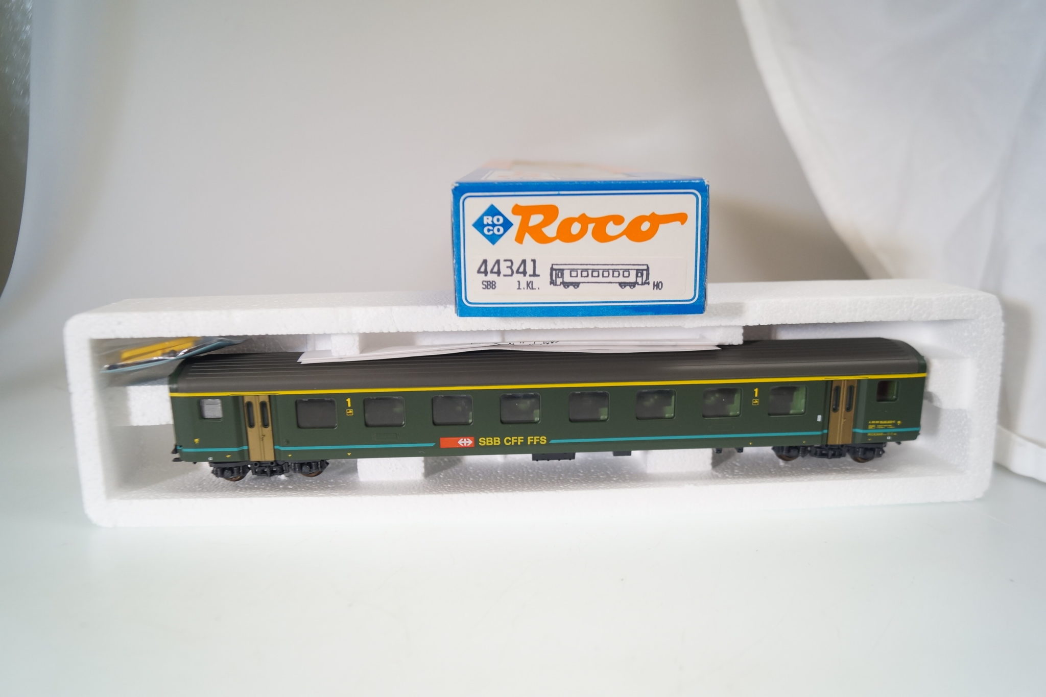 AC-Achsen! h0 ROCO 44341 SBB CFF 1.Kl., neuw./OVP - gearontologist