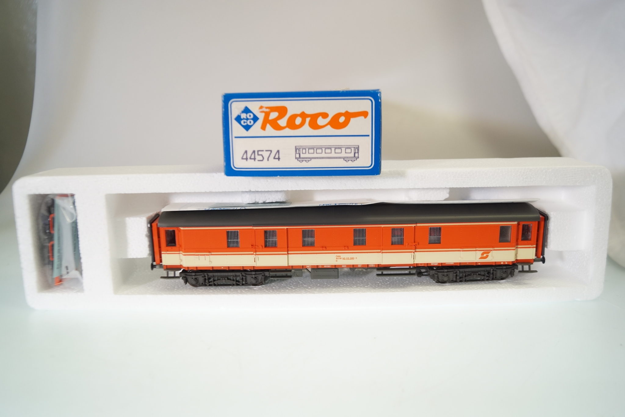 AC-Achsen! h0 ROCO 44574 Gepäckwagen ÖBB, neuw./OVP – gearontologist