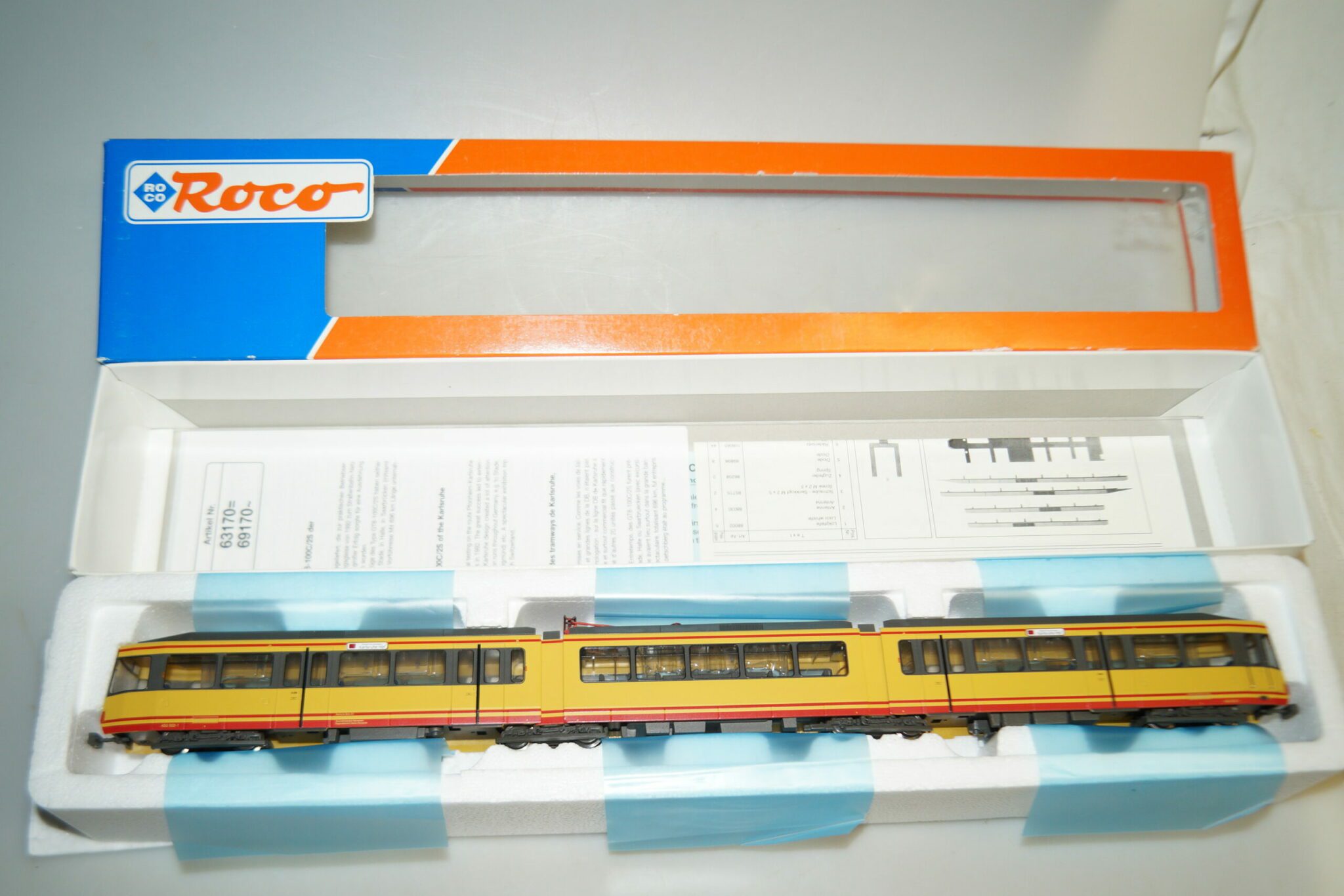 H0 Roco 63170 Stadtbahn Karlsruhe, neuw./ovp – gearontologist
