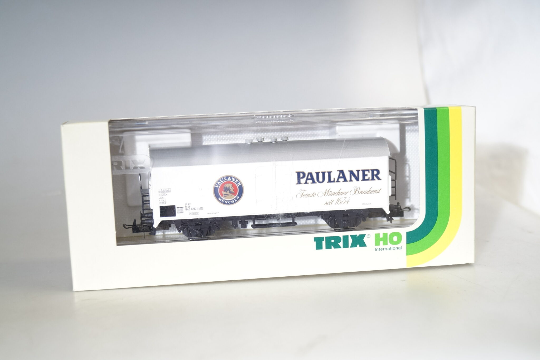 H0 Trix 23855 Güterwagen Paulaner, neuw./ovp - gearontologist