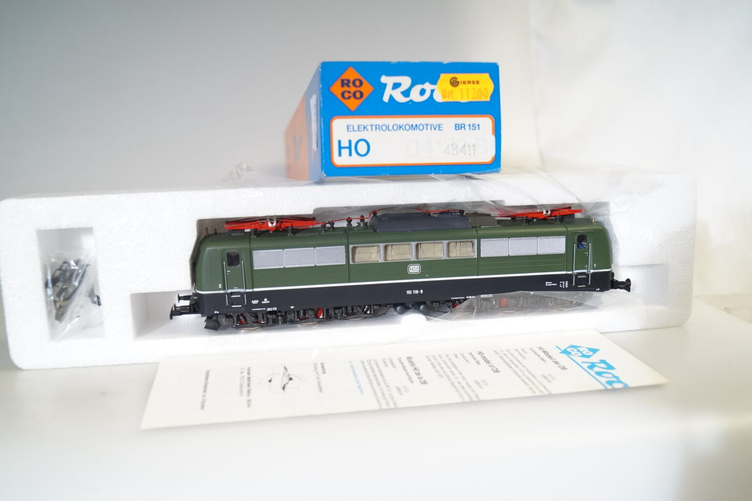 H0 Roco 04132B E-Lok BR 151, neuw./ovp - gearontologist