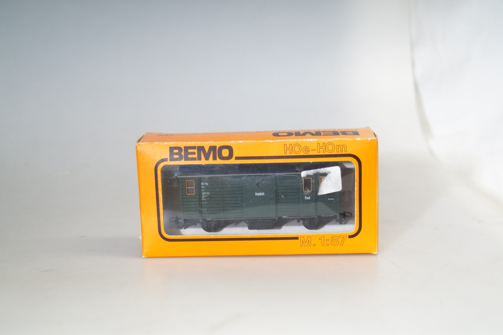 H0m Bemo 3201 Gepäckwagen KPwi 041 Stg, TOP/ovp - gearontologist