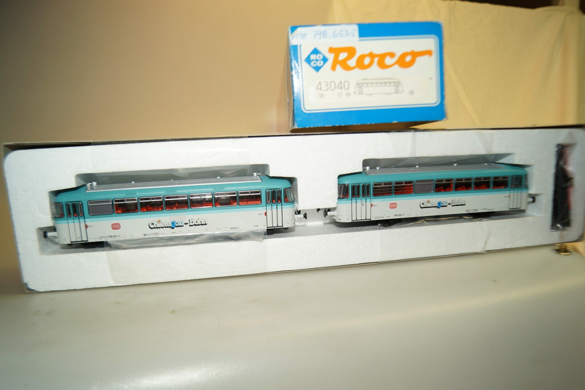 H0 Roco 43040 Chiemgau-Bahn, top/ovp - gearontologist