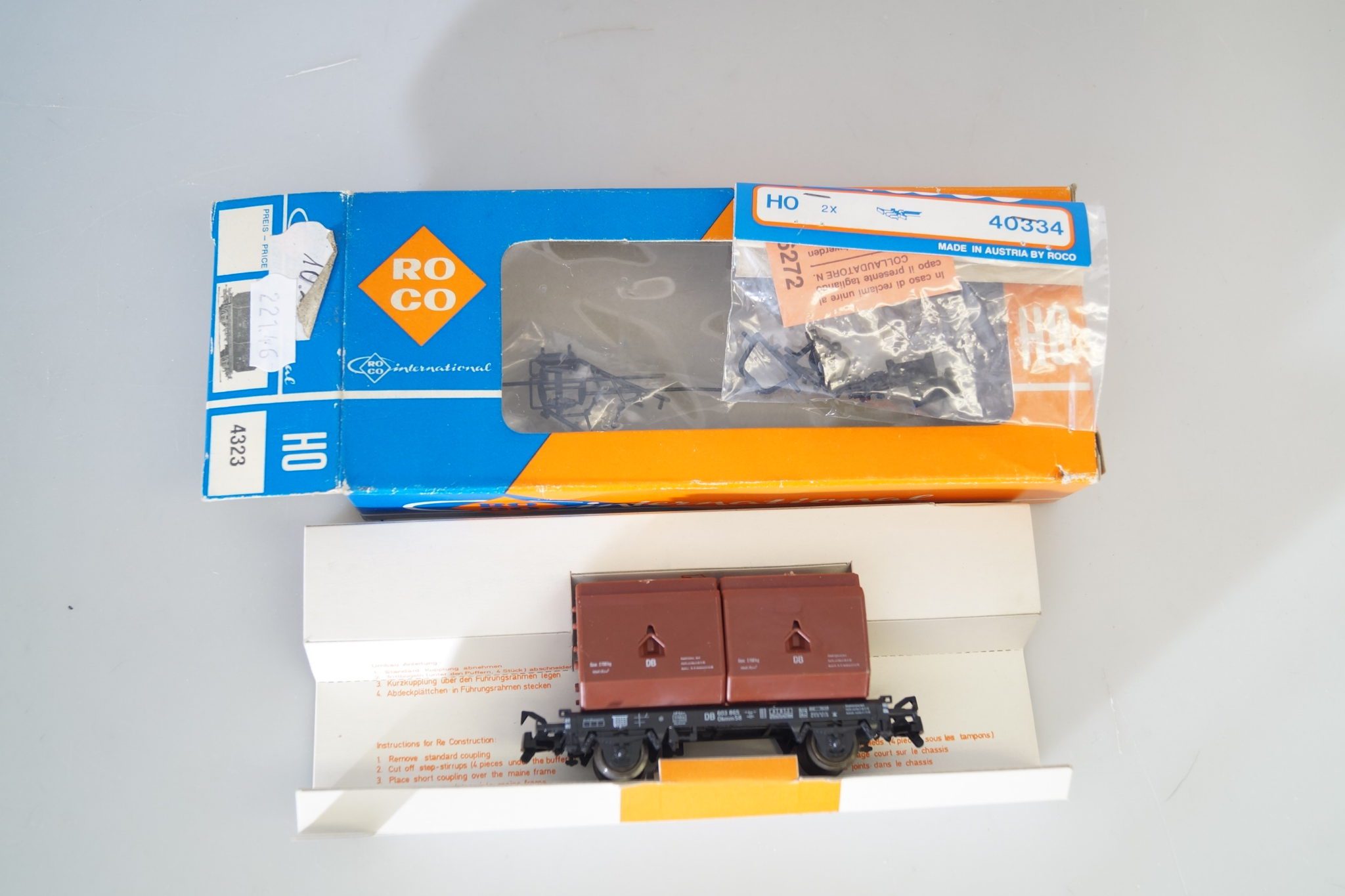 h0 Roco 4323 Kübelwagen Okmm, top/ovp – gearontologist