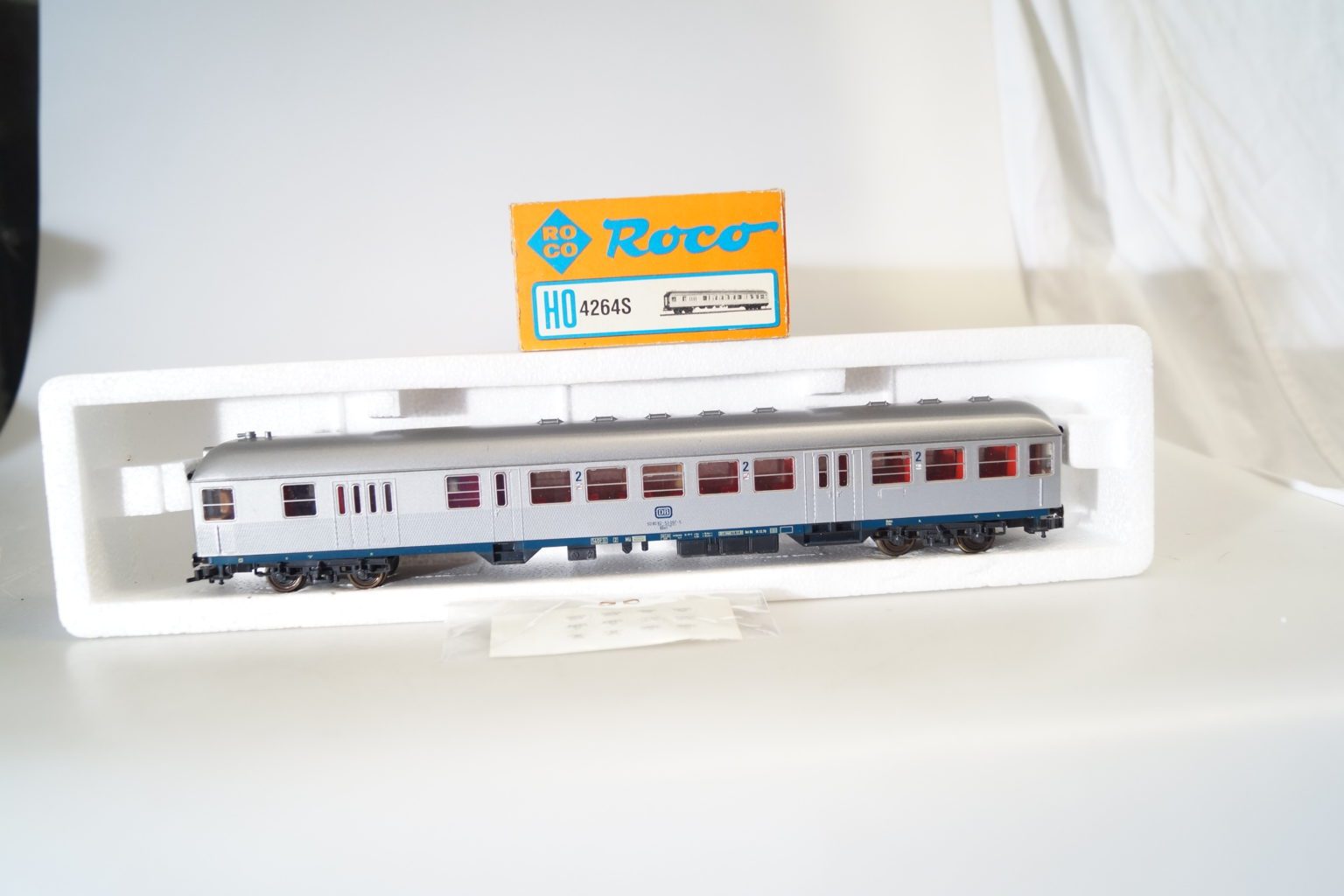 Roco H0 4264/44401 Silberling Steuerwagen 2.Kl./Gep.abt., OVP/BEL ...