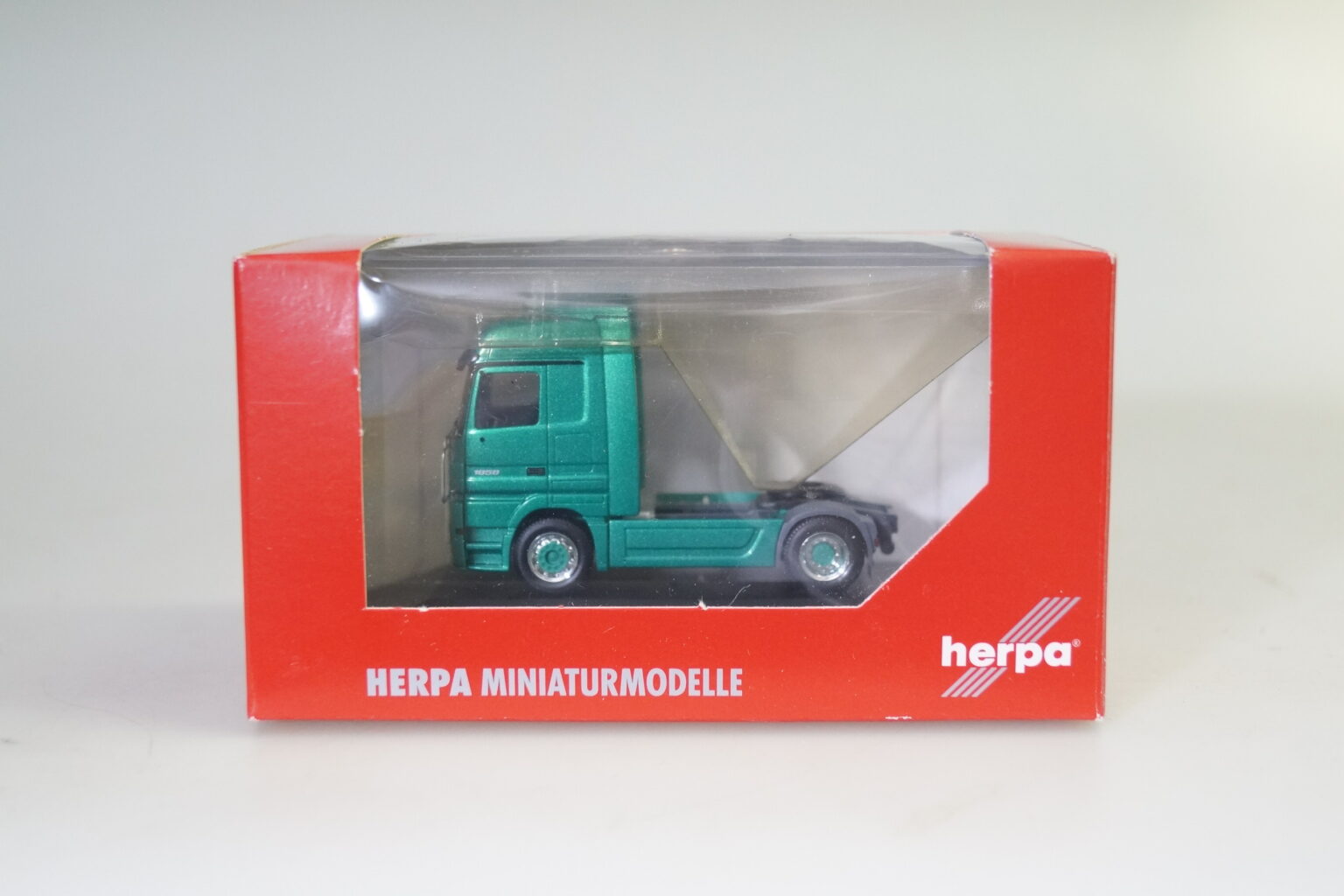 1:87 Herpa PC Box 110280 MB Actros Zm grün-met., neuw./ovp - gearontologist