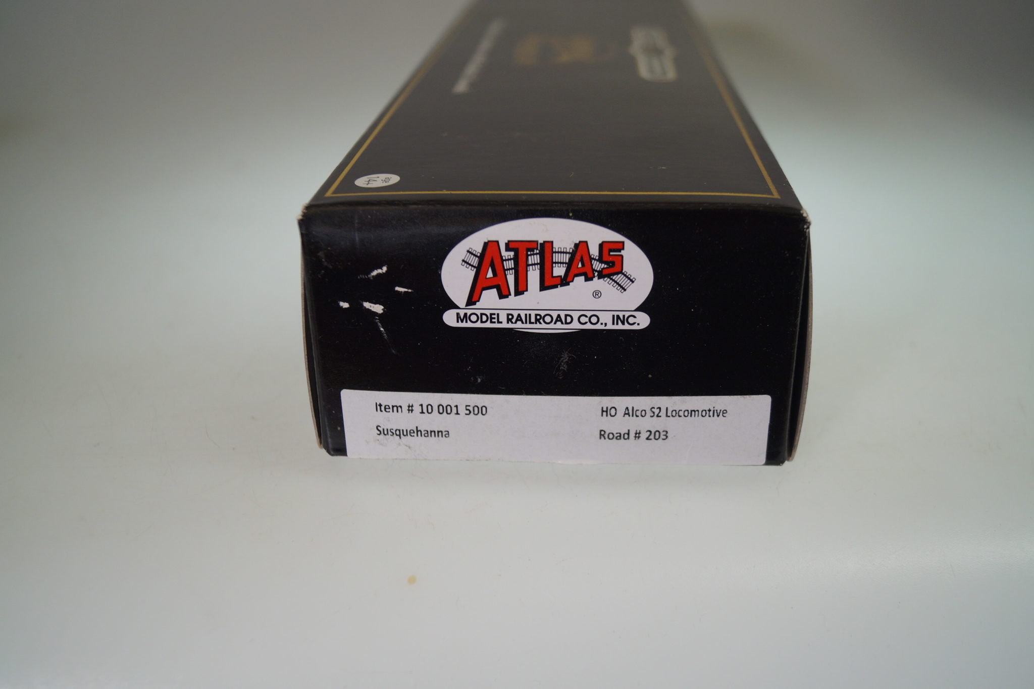 H0: Atlas Diesellok Alco NYSW # 203, top/ovp/ESU DCC/Sound - gearontologist