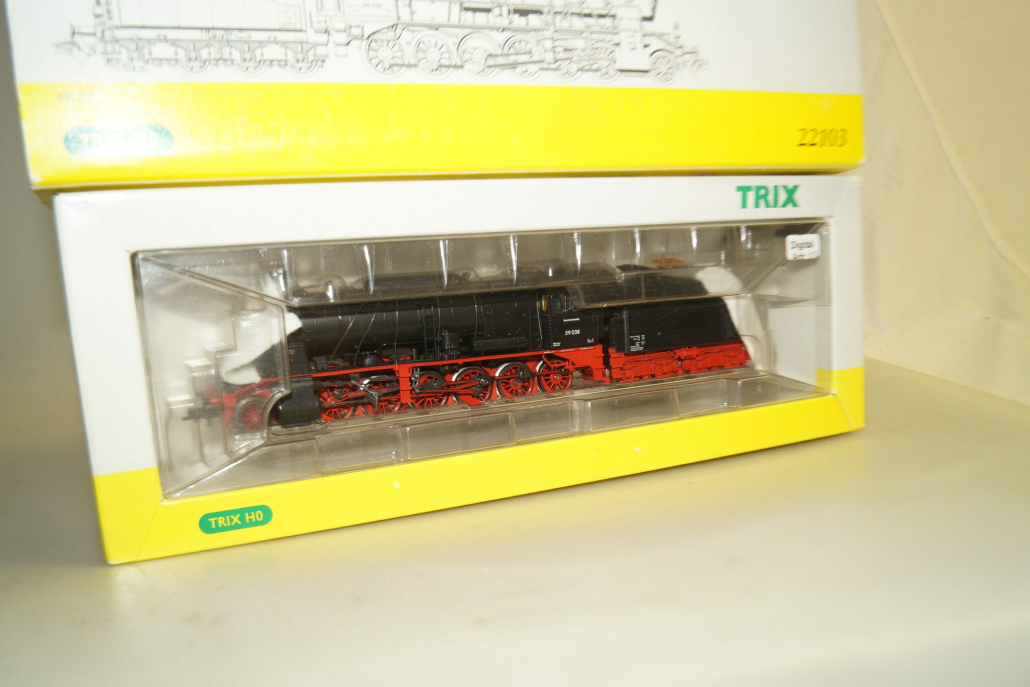 H0 Trix Express 22103 Damfplok BR 59, neuw./ovp - gearontologist