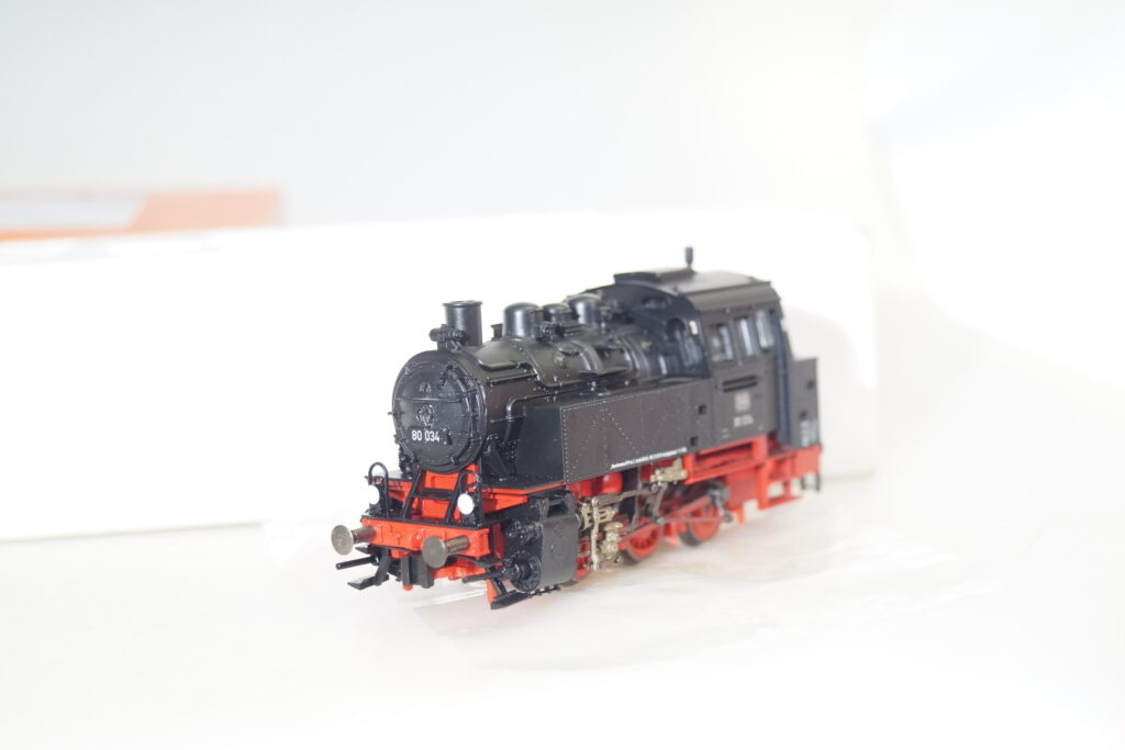 H0 Roco: 43371 Dampflok BR 80 034, top/ovp/DSS - gearontologist