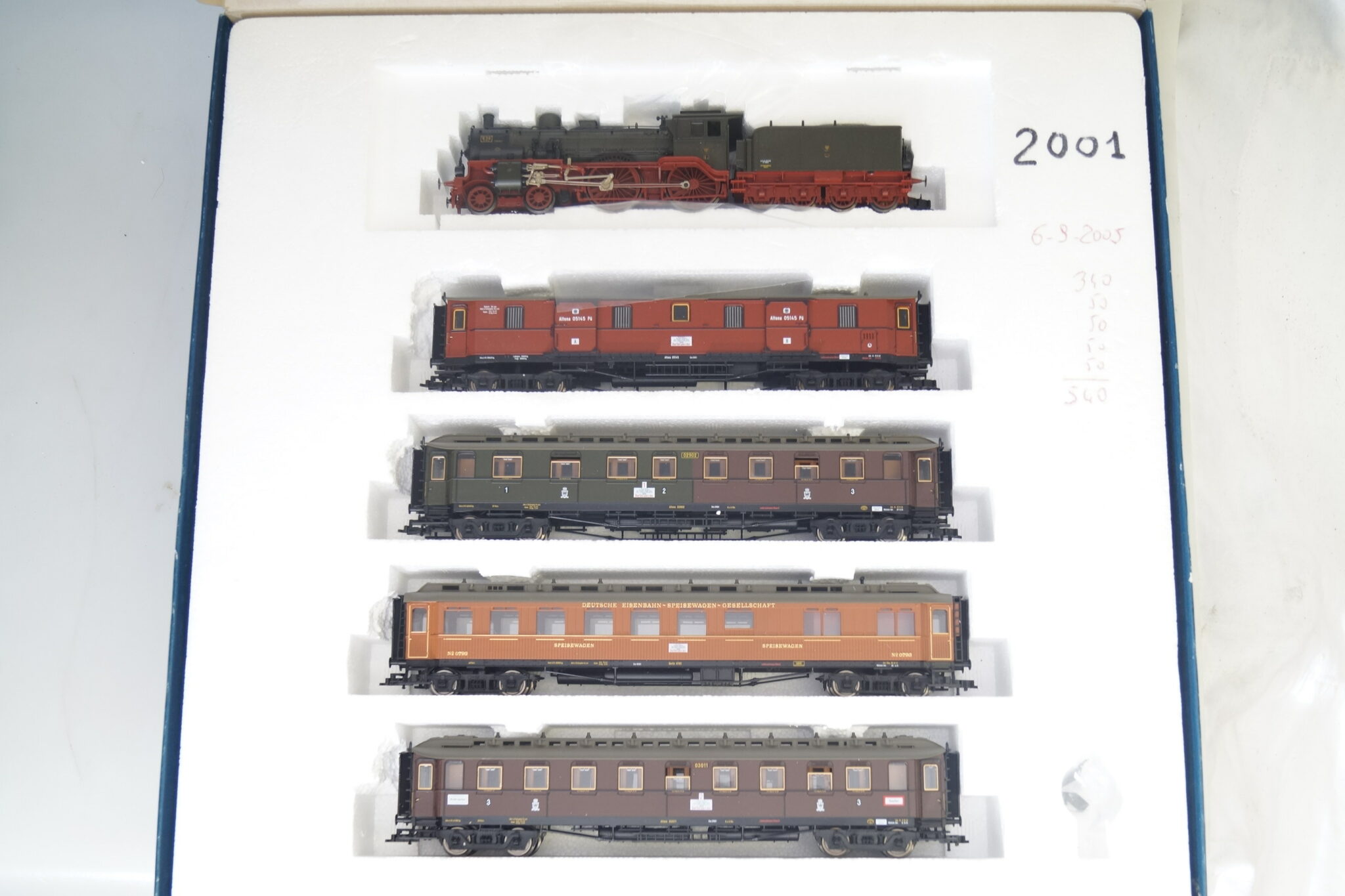 H0 Fleischmann 4898 Sonderserie Preußischer Schnellzug, neuw./ovp ...