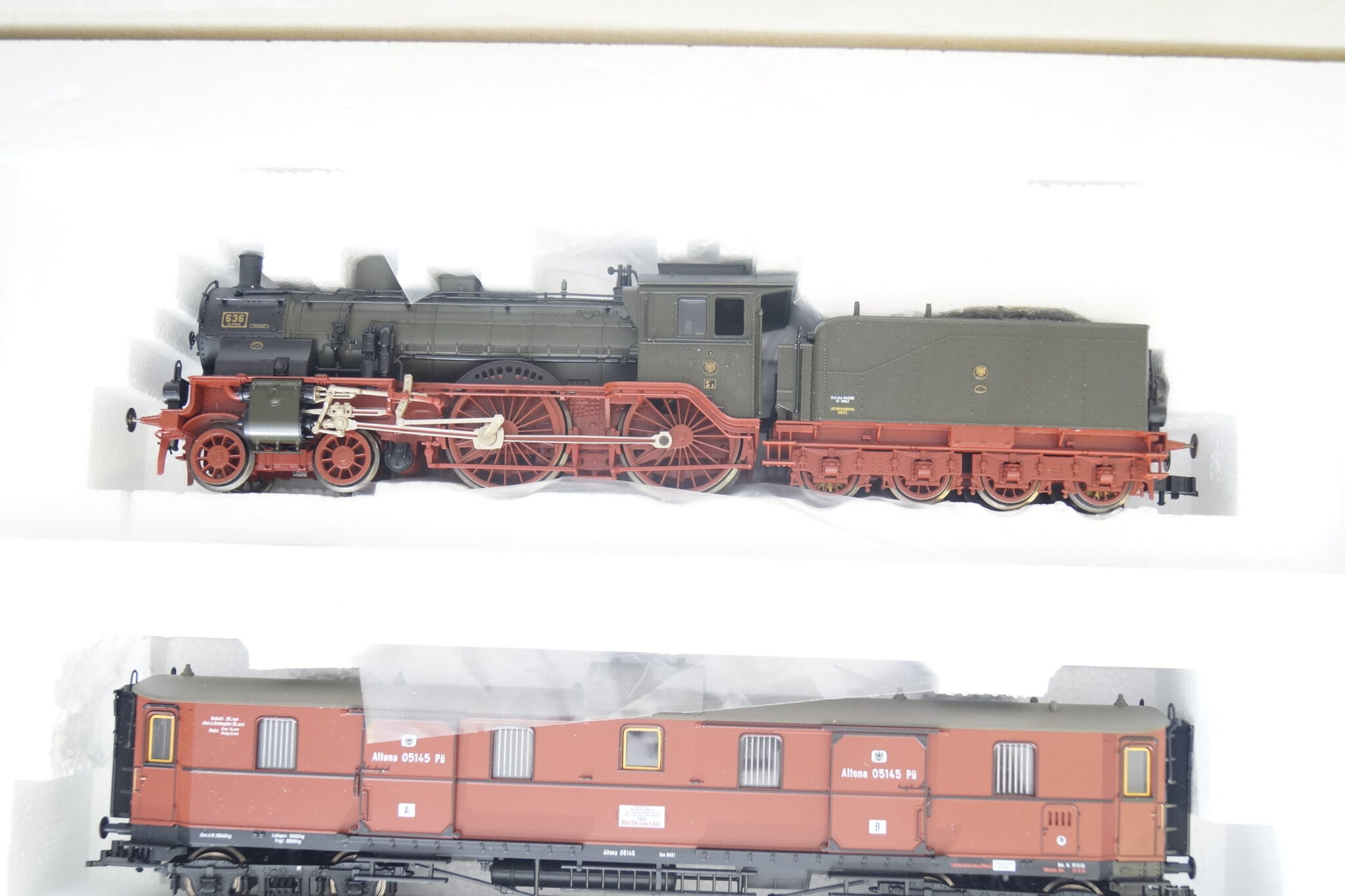 H0 Fleischmann 4898 Sonderserie Preußischer Schnellzug, neuw./ovp ...