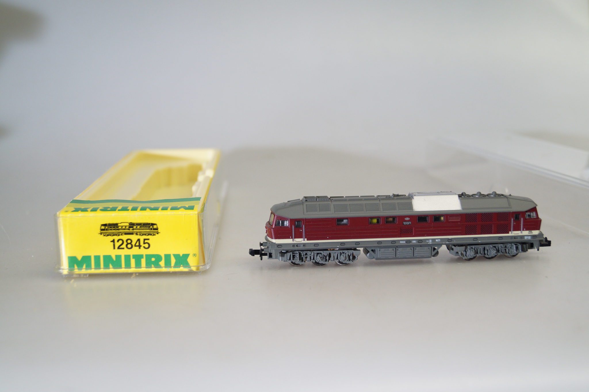 Spur N Minitrix 12845 Diesellok 132 629-7 Ludmilla, top/ovp ...