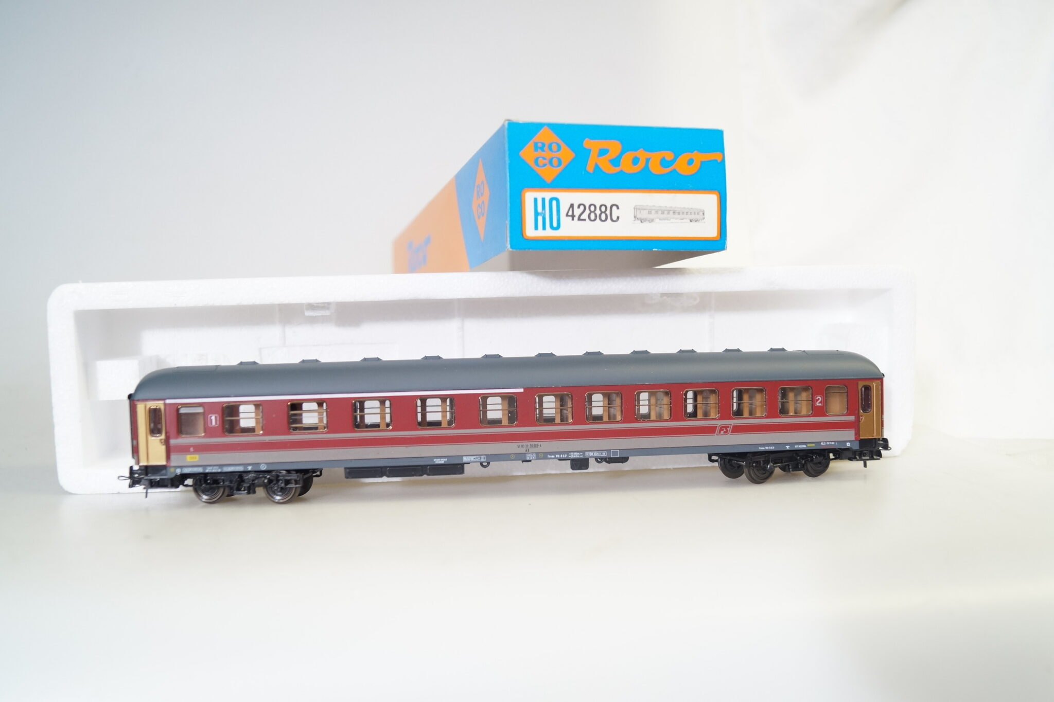 h0 Roco 4288C/44435 Personenwagen FS 1./2.Kl., top/ovp - gearontologist