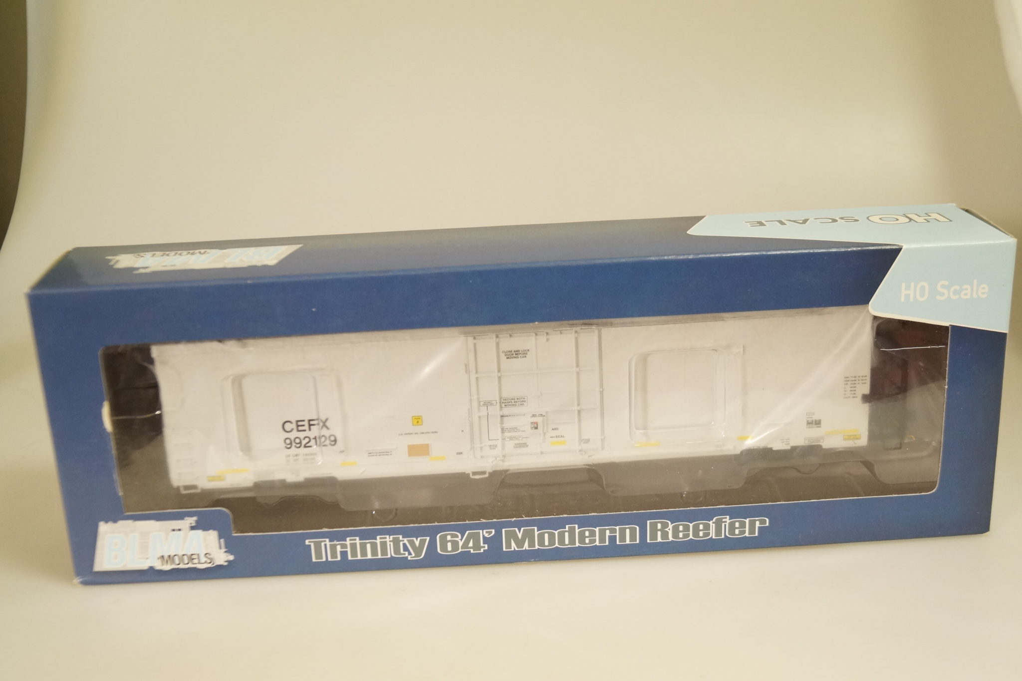 H0: BLMA Models 52911 Güterwagen Trinity '64 Reefer CEFX #992129, neuw./ovp - gearontologist