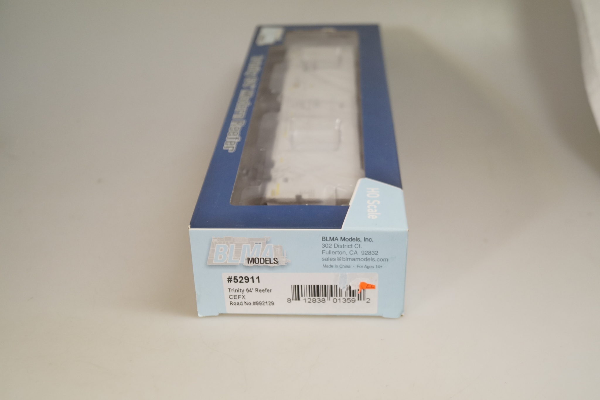 H0: BLMA Models 52911 Güterwagen Trinity '64 Reefer CEFX #992129, neuw./ovp - gearontologist
