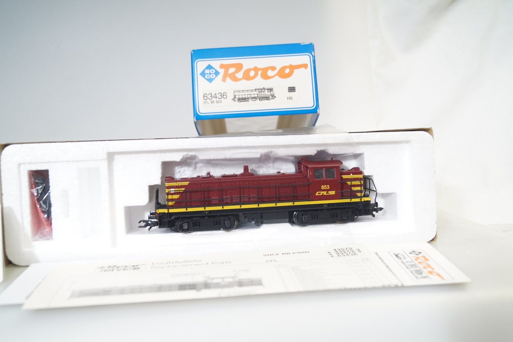 1:87 Roco 63436 Diesellok BR 904 CFL, top/ovp - gearontologist