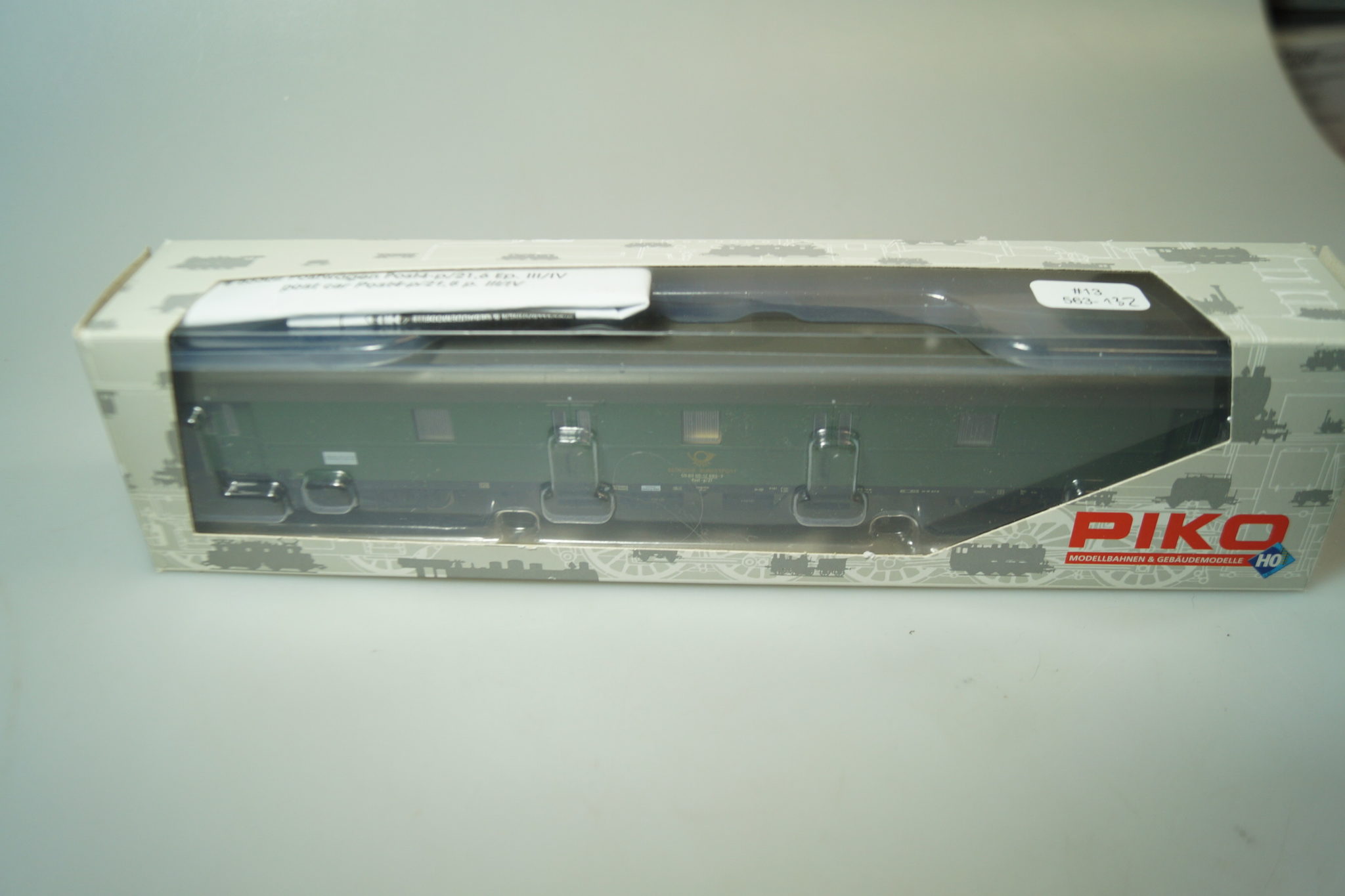 H0 Piko 53306 Bahnpostwagen p-21, top/ovp – gearontologist