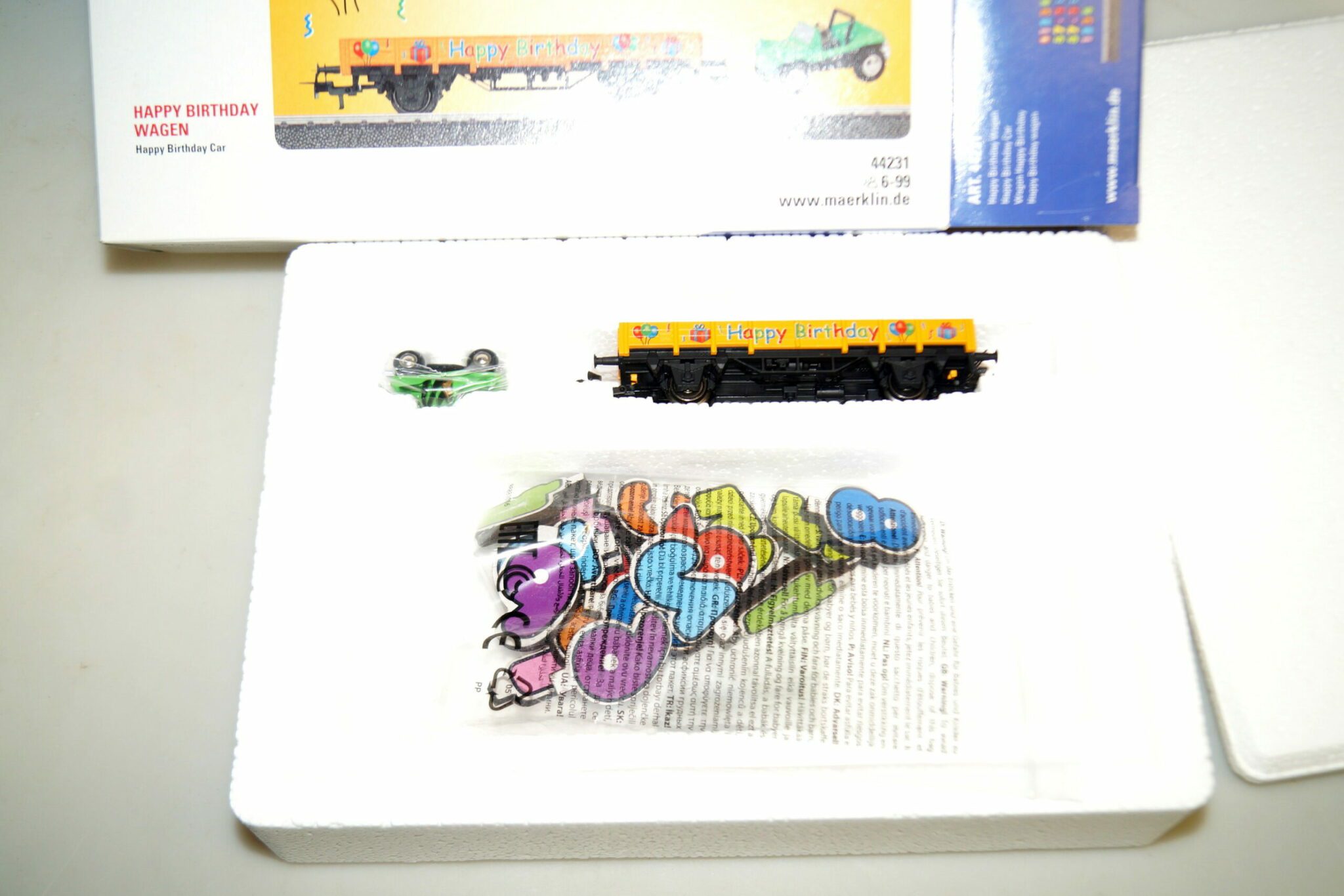 h0 Märklin 44231 Happy-Birthday-Wagen, neuw./ovp - gearontologist