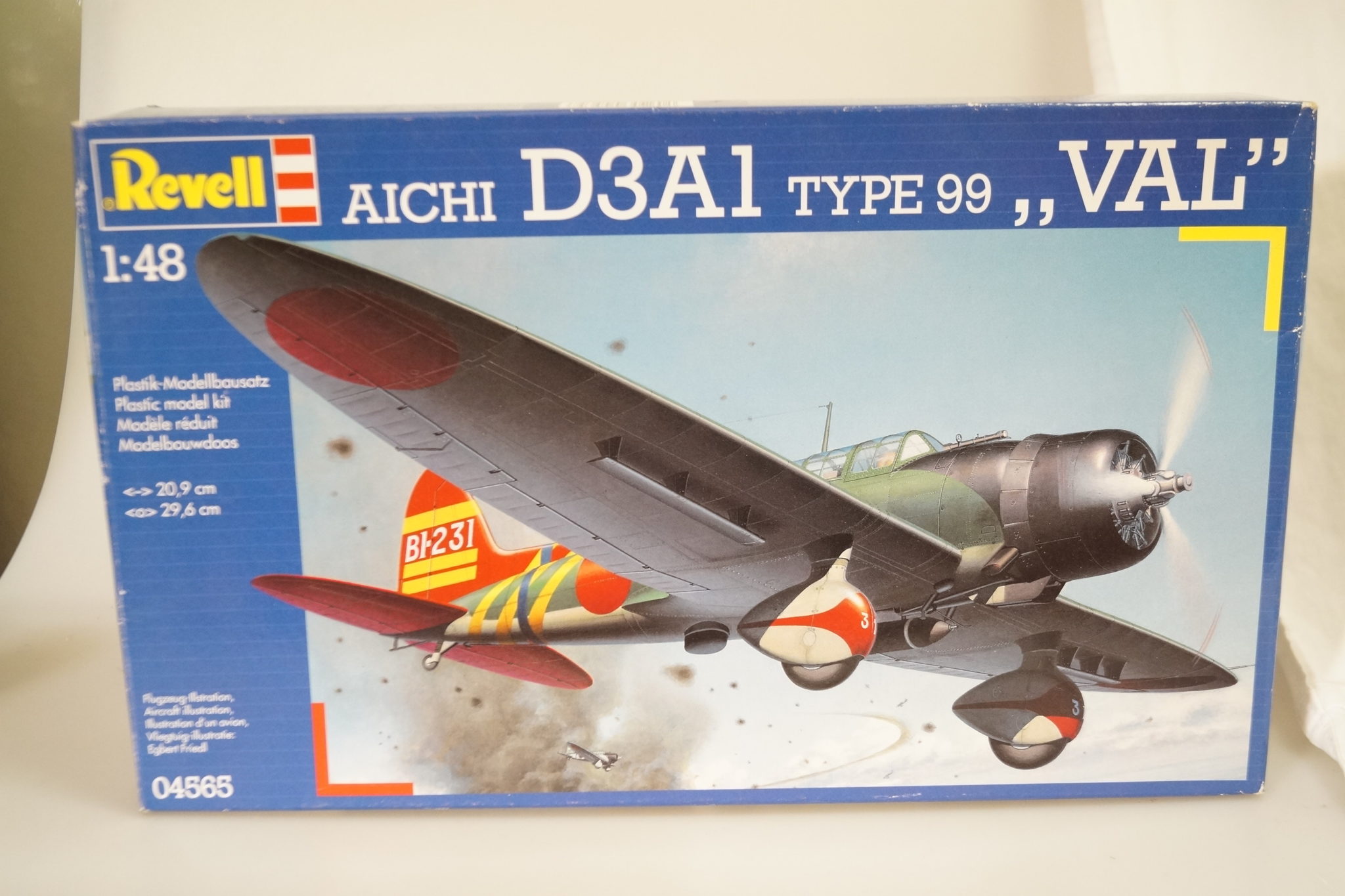 04565 Revell 1:48 Aichi D3A1 Type 99 "VAL", neu/ovp - gearontologist