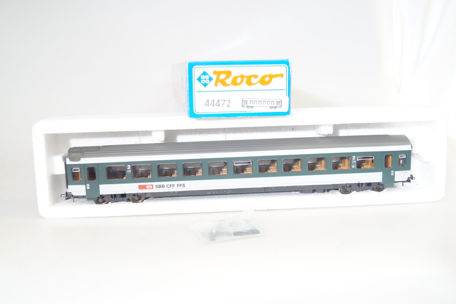 Roco h0: 44472 Personenwagen SBB 2.Kl., top/ovp - gearontologist