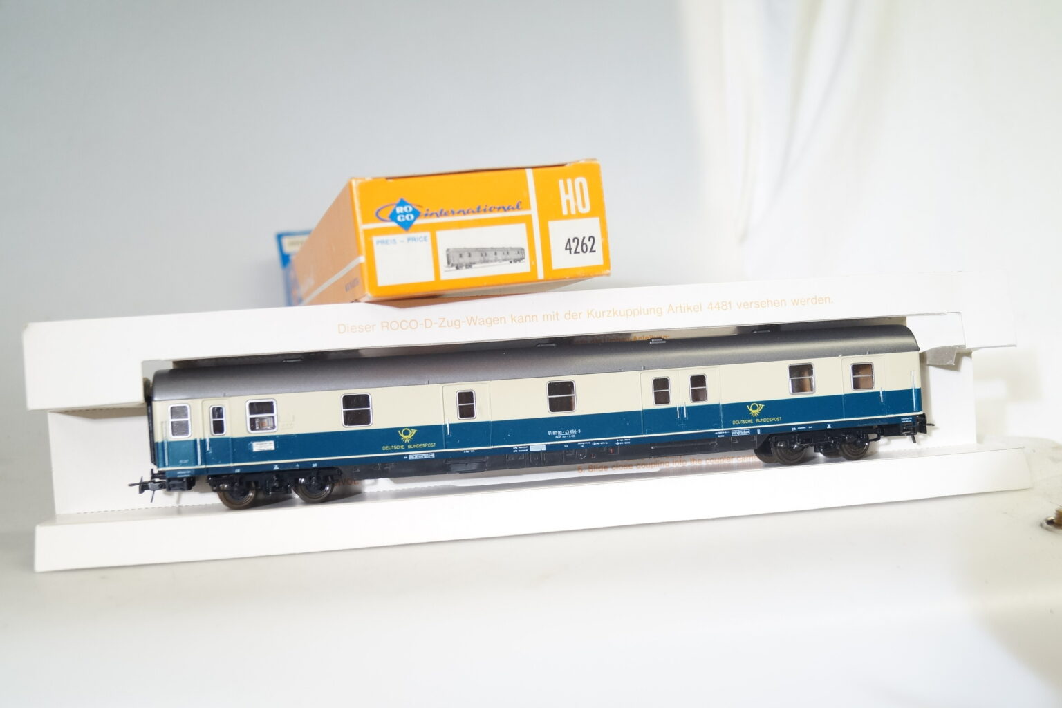 H0 Roco 4262 Postwagen, top/ovp - gearontologist