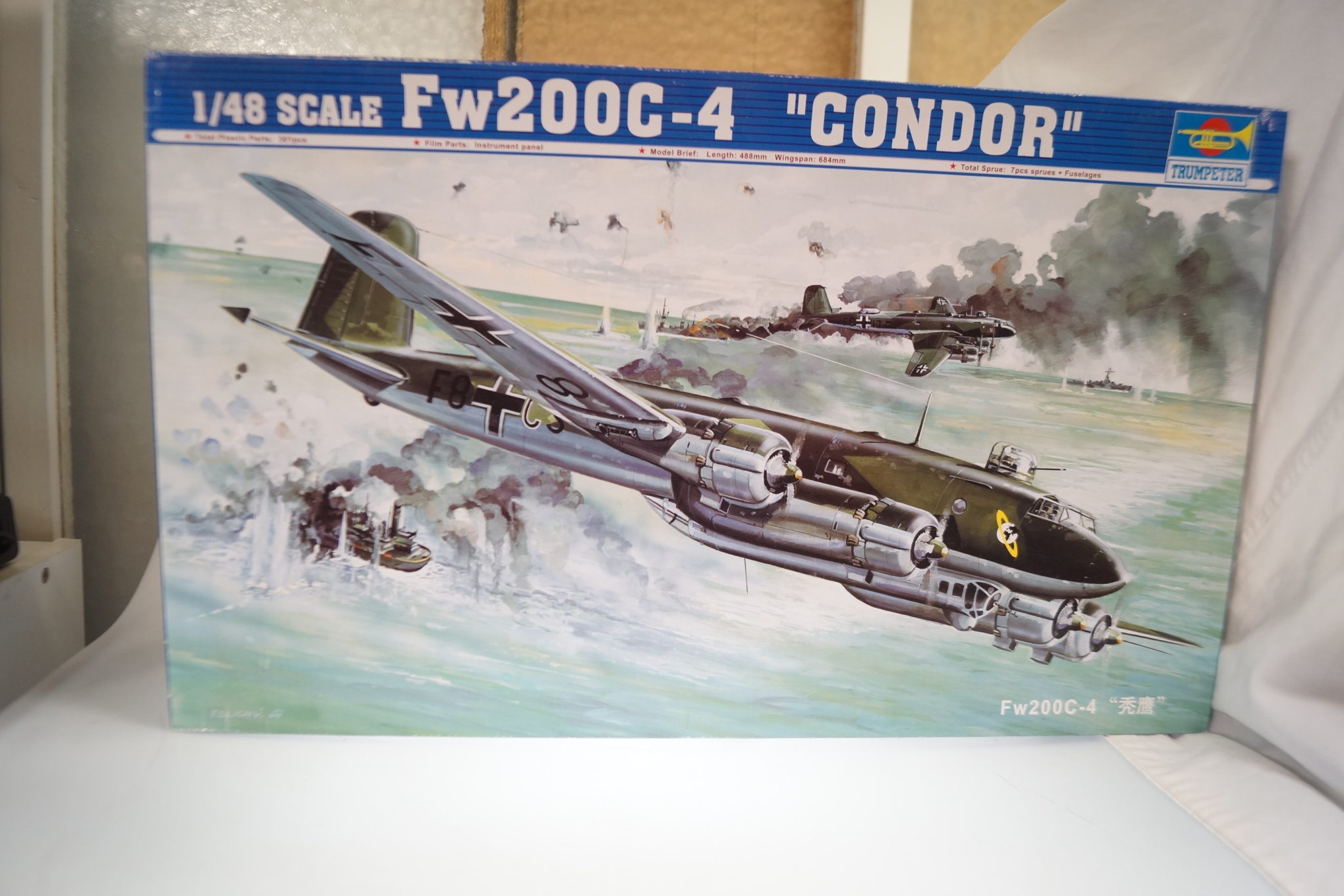 1/48 Trumpeter 02814 Fw200C-4 Condor, neu/ovp - gearontologist
