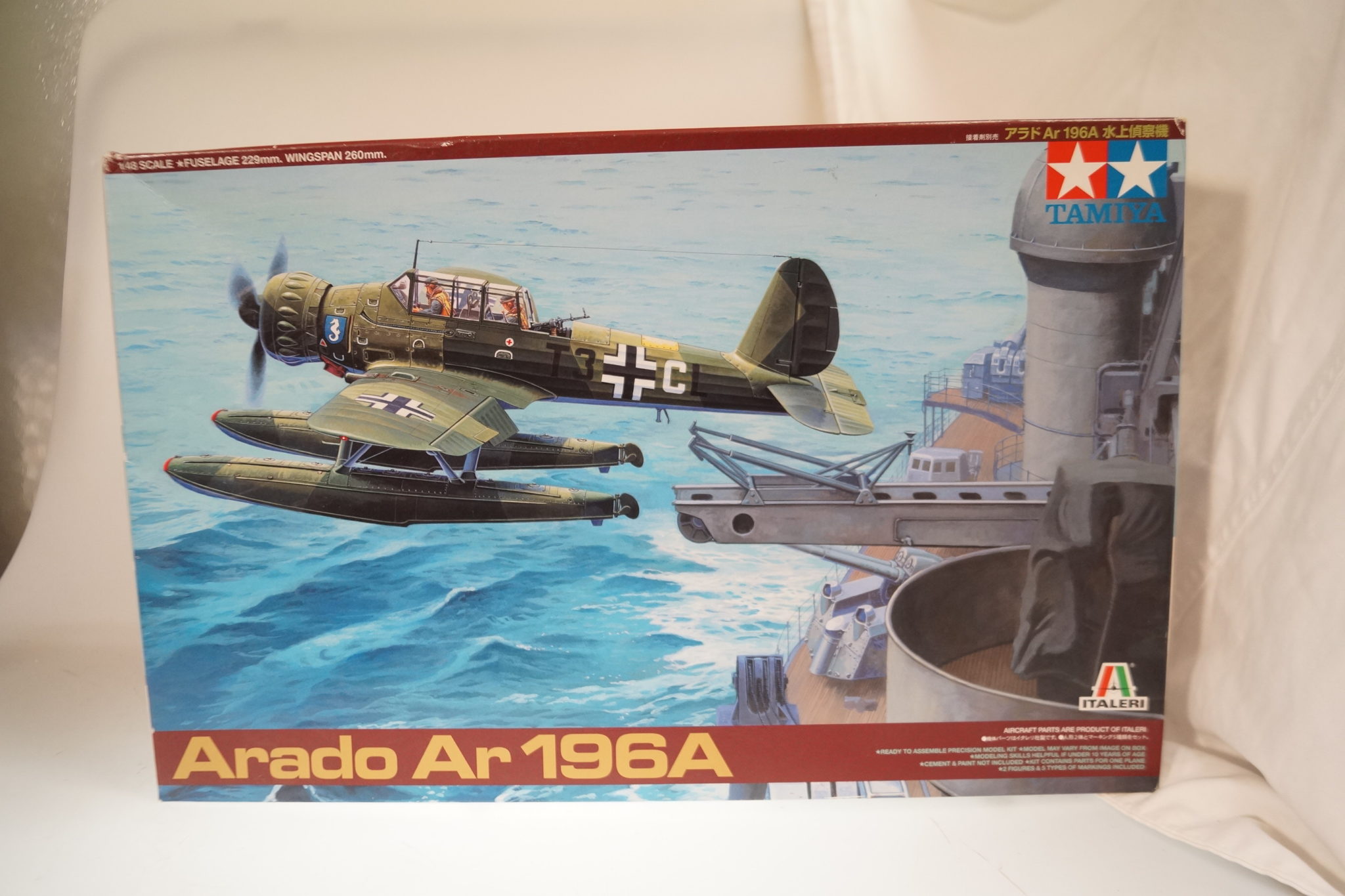 37006 Tamiya 1:48 Arado Ar 196A, neu/ovp – gearontologist