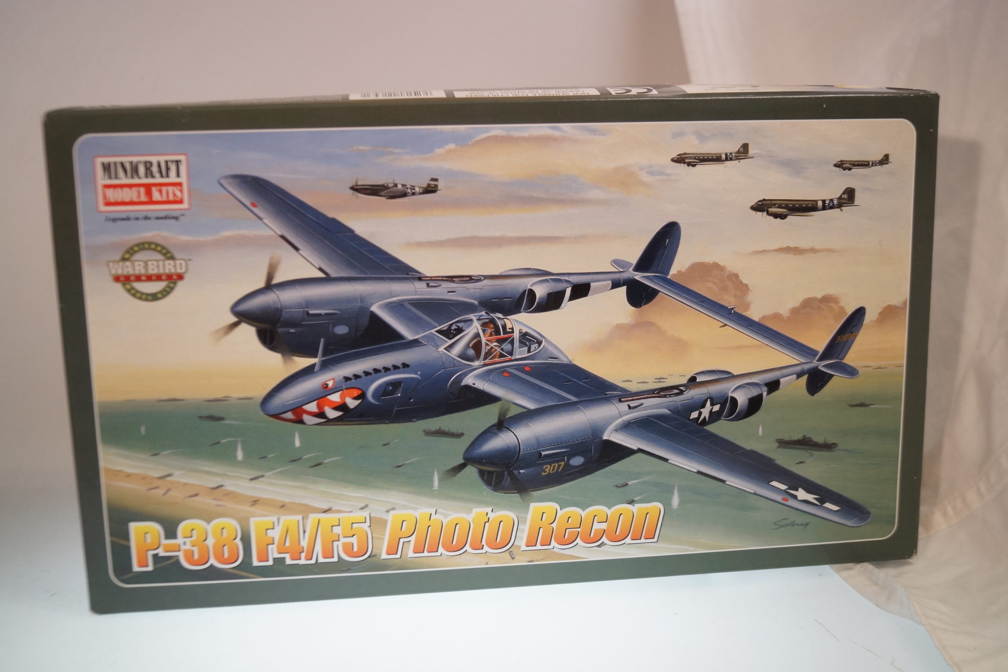 11643 Minicraft 1:48 P-38 Photo Recon, neu/ovp - gearontologist