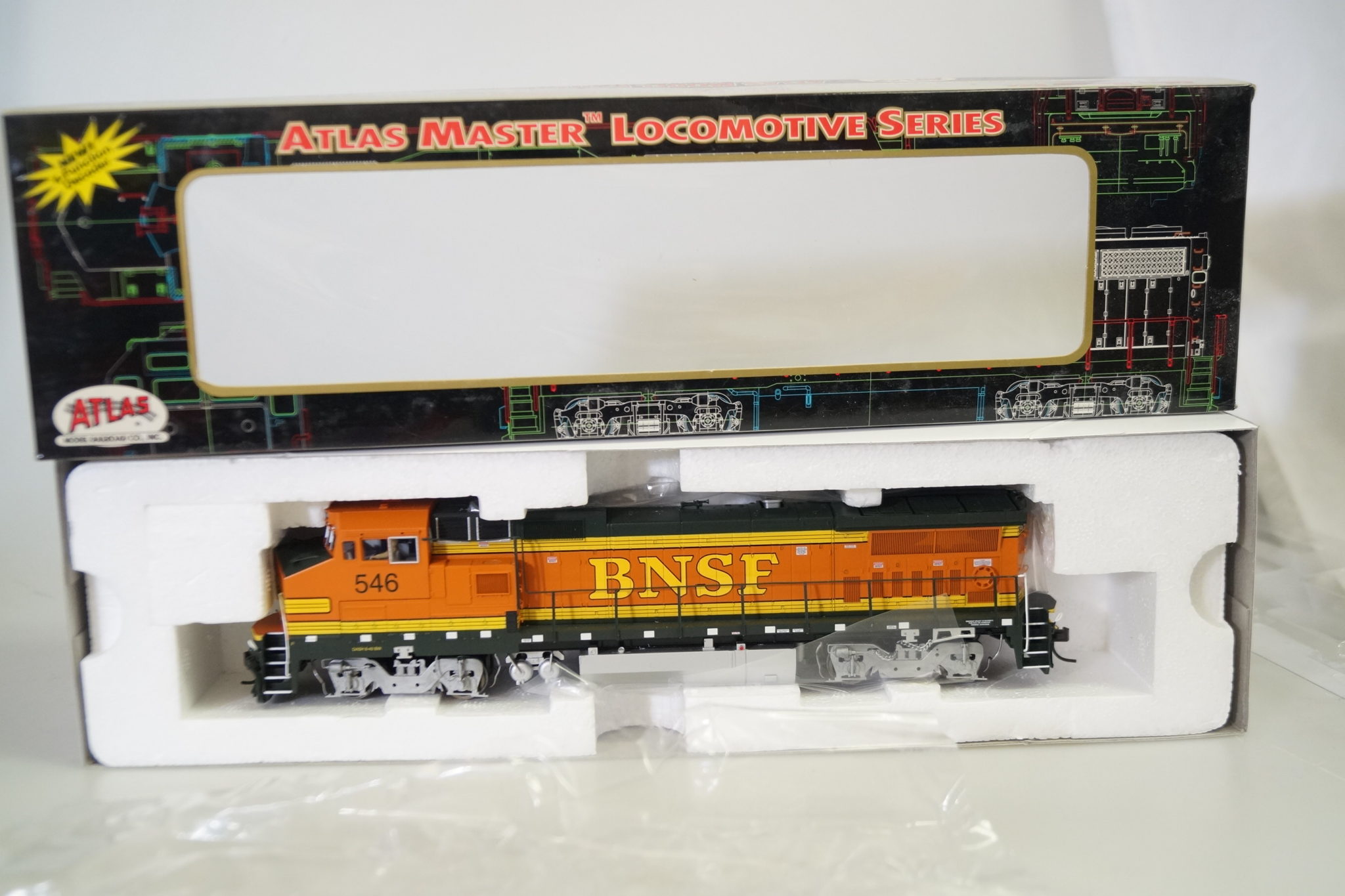 H0: 9064 Atlas Master US-Diesellok Dash 8-40BW BNSF #546, neuw./ovp/DCC - gearontologist