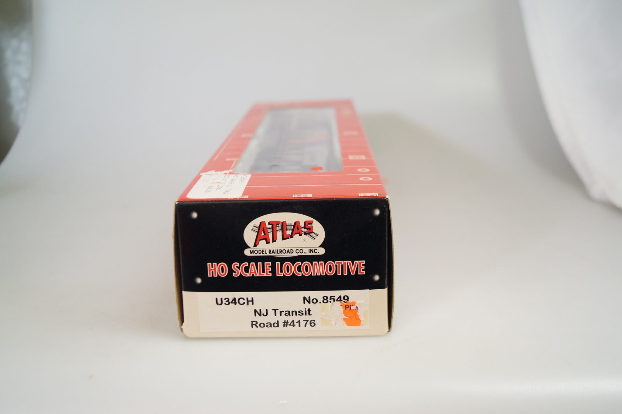 H0: 8549 Atlas US-Diesellok U34CH NJT #4176, neuw./ovp - gearontologist