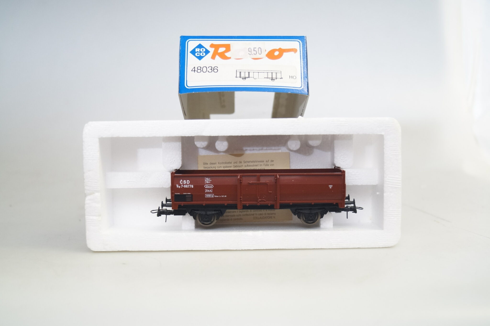 H0 ROCO: 48036 GÜTERWAGEN 'CSD', TOP/ovp - gearontologist