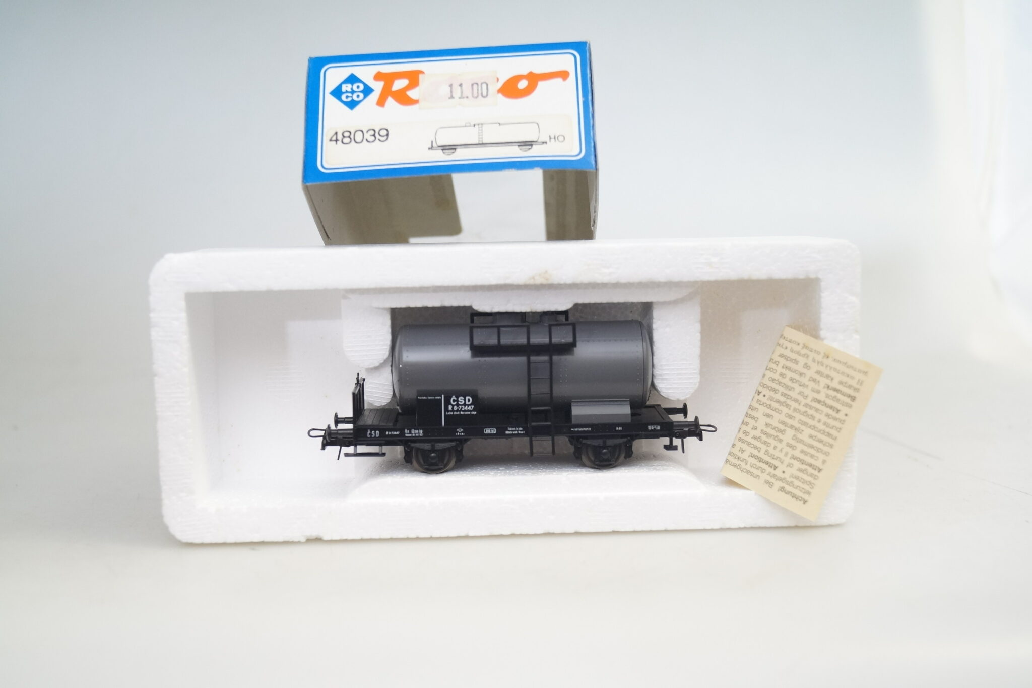 H0 ROCO: 48039 Kesselwagen 'CSD', TOP/ovp - gearontologist