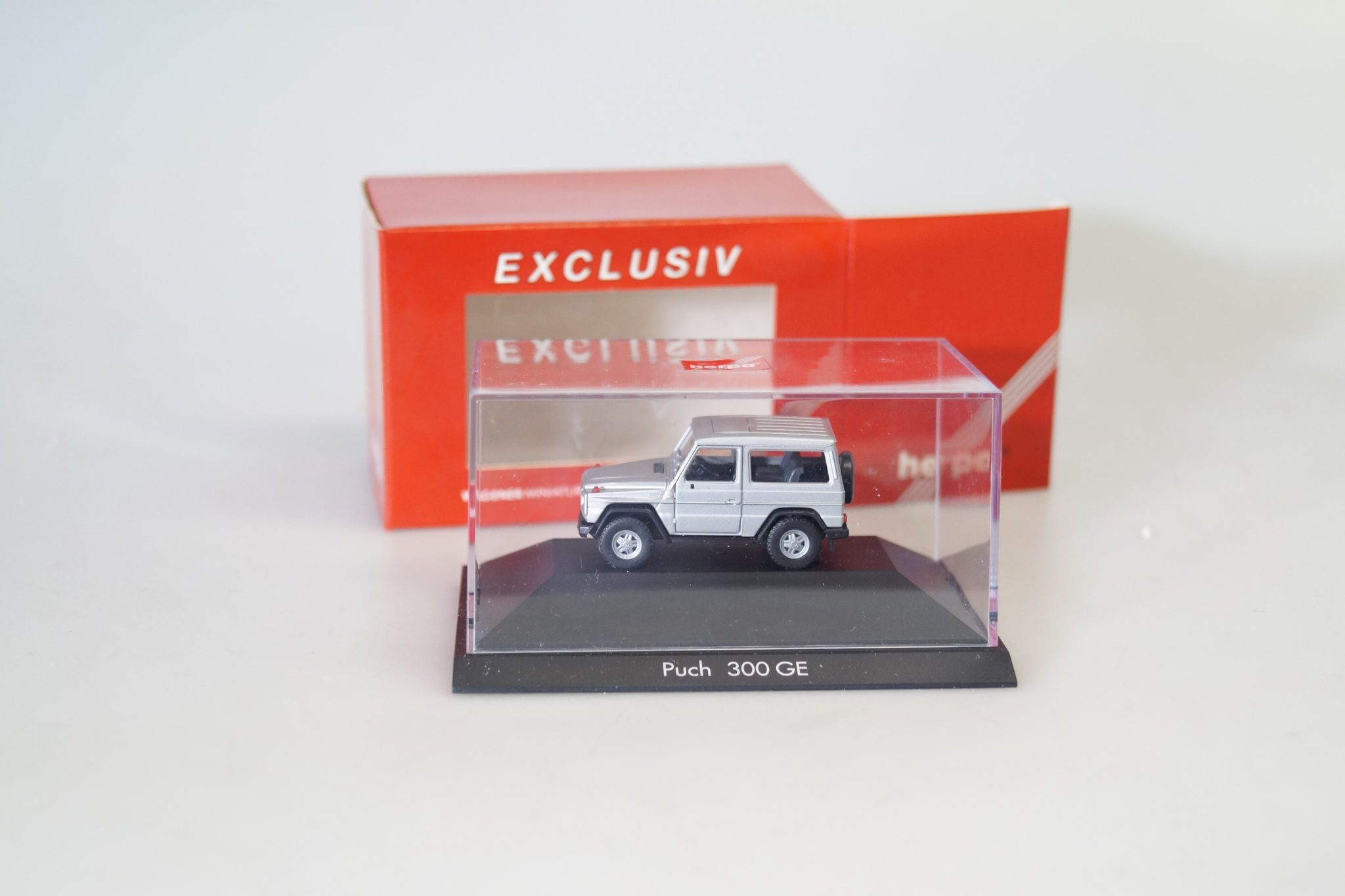 1:87 Herpa MB/Puch 300 GE silber, neuw./ovp - gearontologist