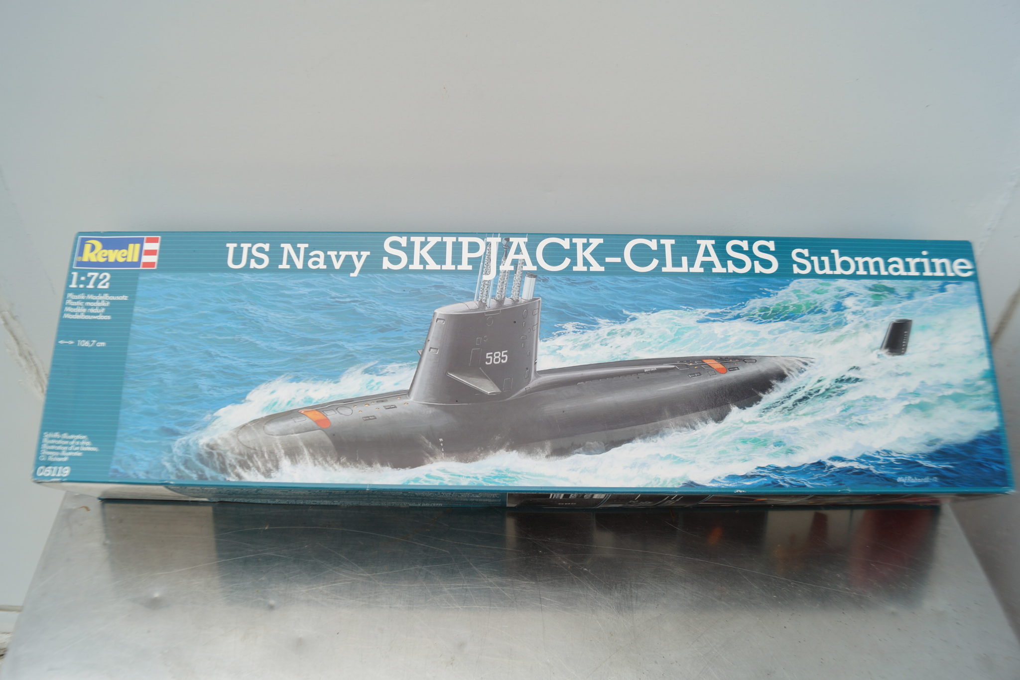 05119 Revell 1:72 Navy U-Boot Skipjack, neu/ovp - gearontologist