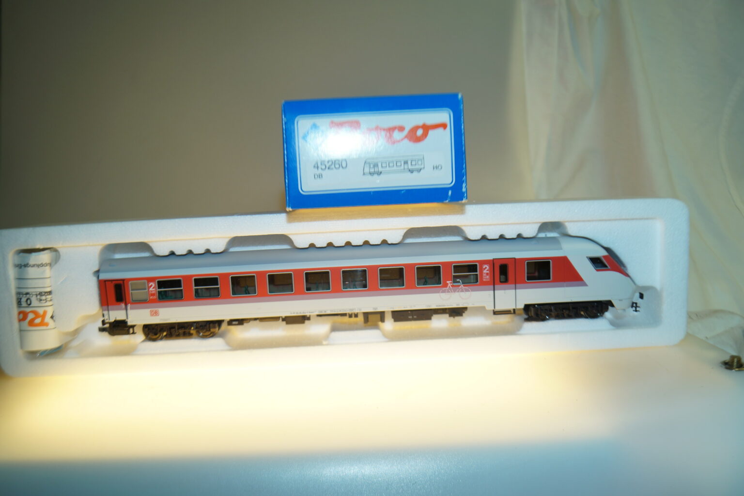 H0 Roco 45260 Steuerwagen DB, neuw./ovp/AC-Achsen/Bel. - gearontologist