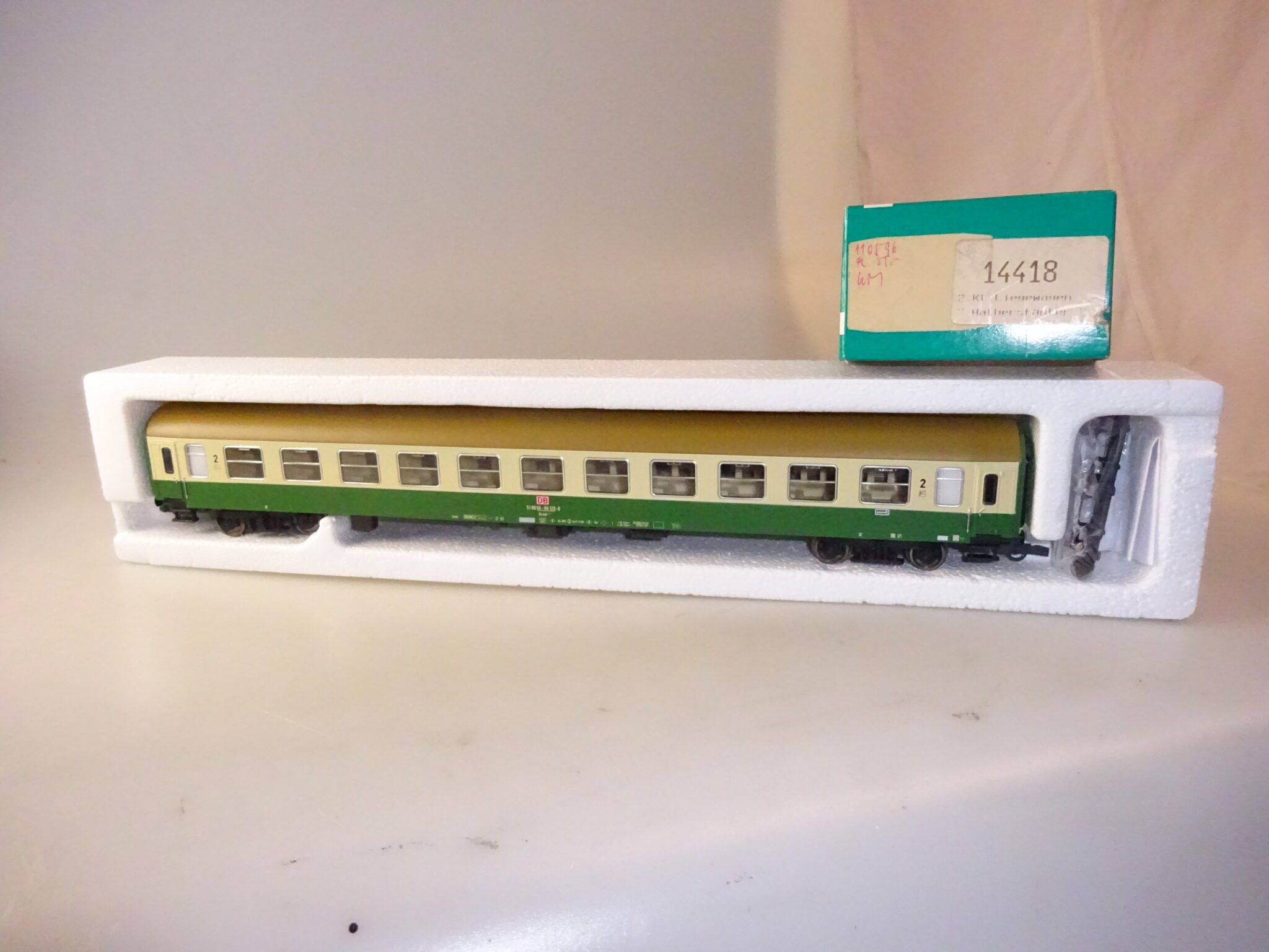 h0 Sachsenmodelle 14418 Liegewagen Halberstädter, neu/OVP – gearontologist