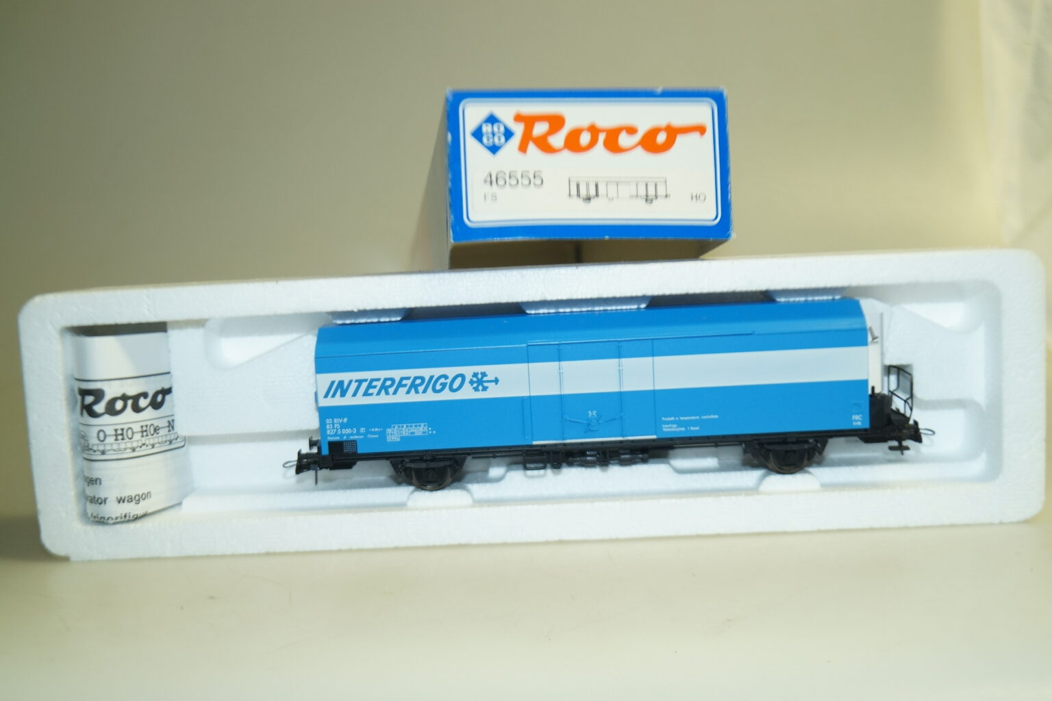 H0 ROCO 46555: KÜHLWAGEN 'INTERFRIGO FS', neu - gearontologist
