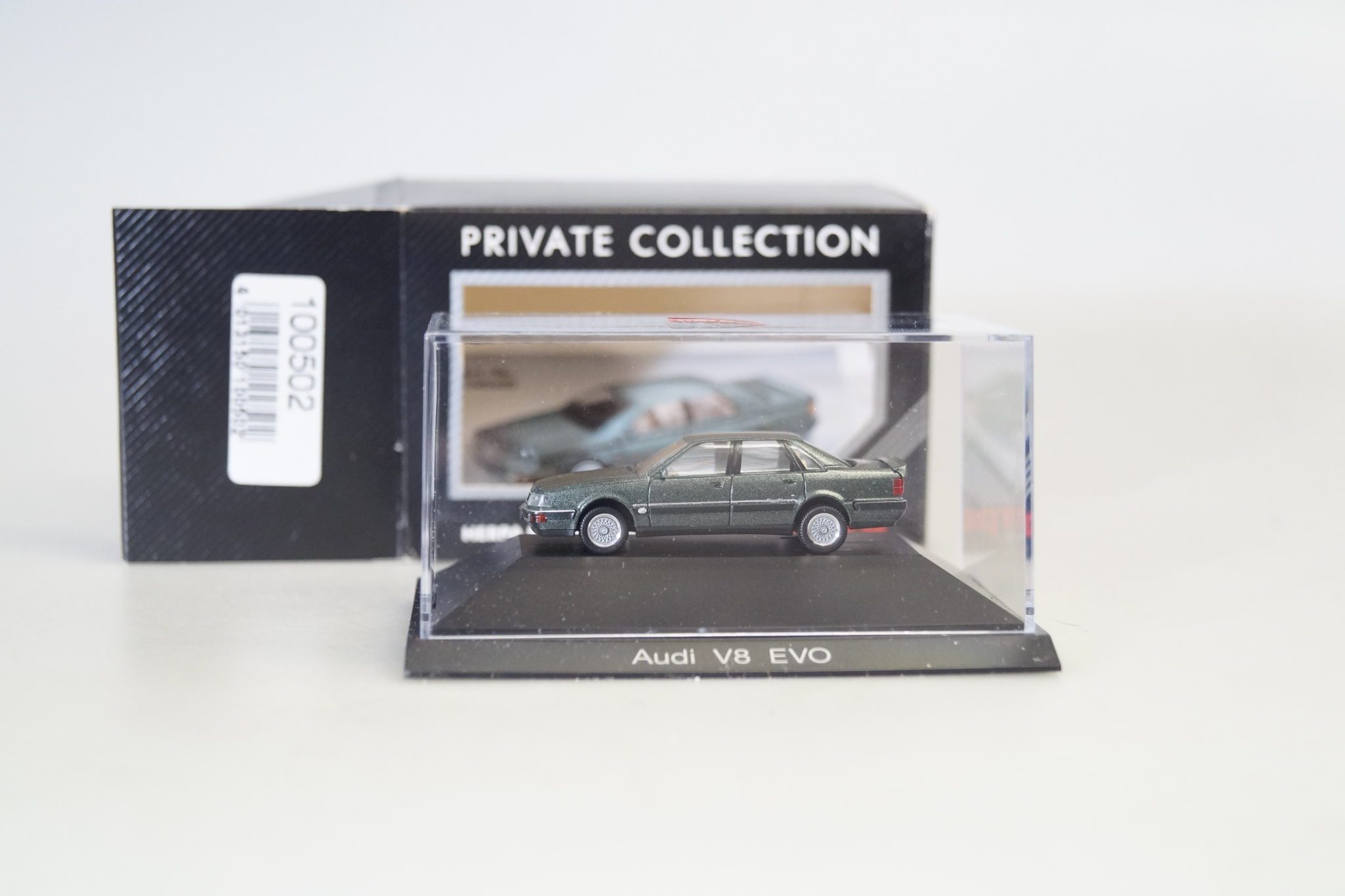 1:87 Herpa PC Box 100502 Audi V8 grün-met., neuw./ovp - gearontologist