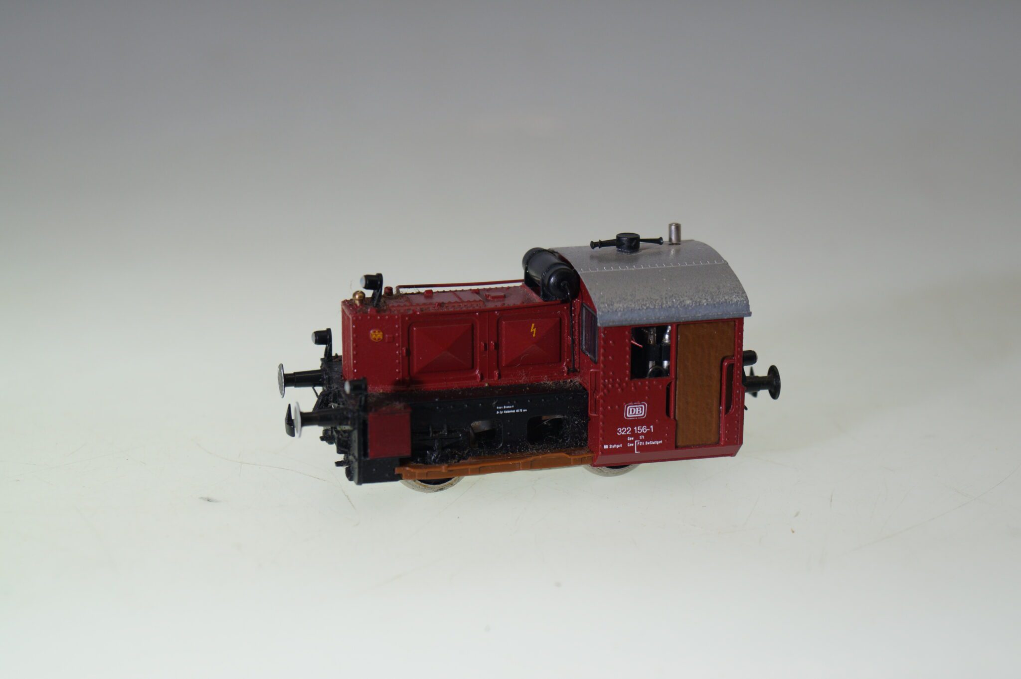 Spur H0 0472 Brawa FÜR MÄRKLIN: Diesellok 322 156-1 'KÖF' - läuft ...