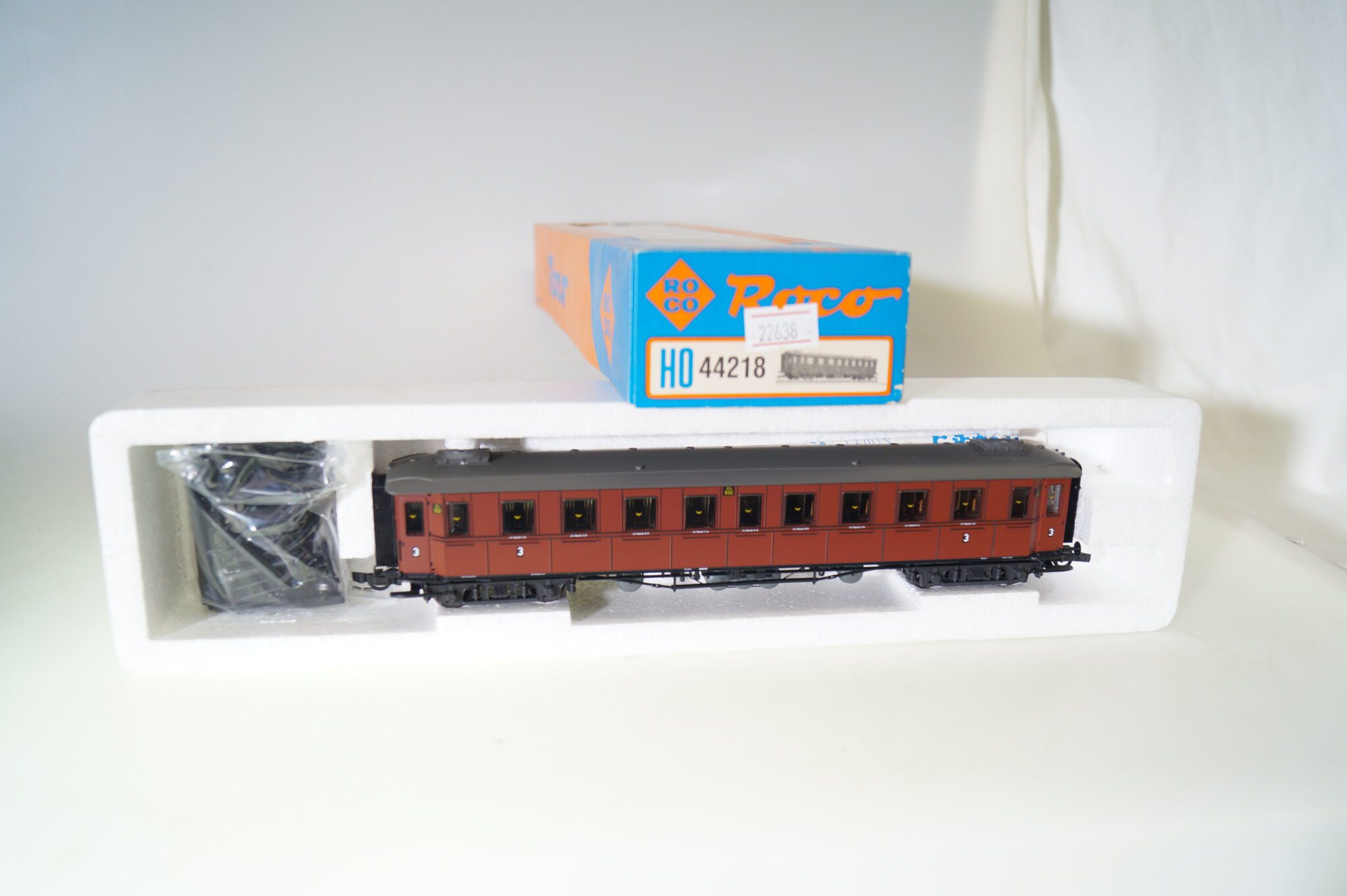 h0 Roco 44218 Württ. Personenwagen 3.Kl., neuw./ovp - gearontologist